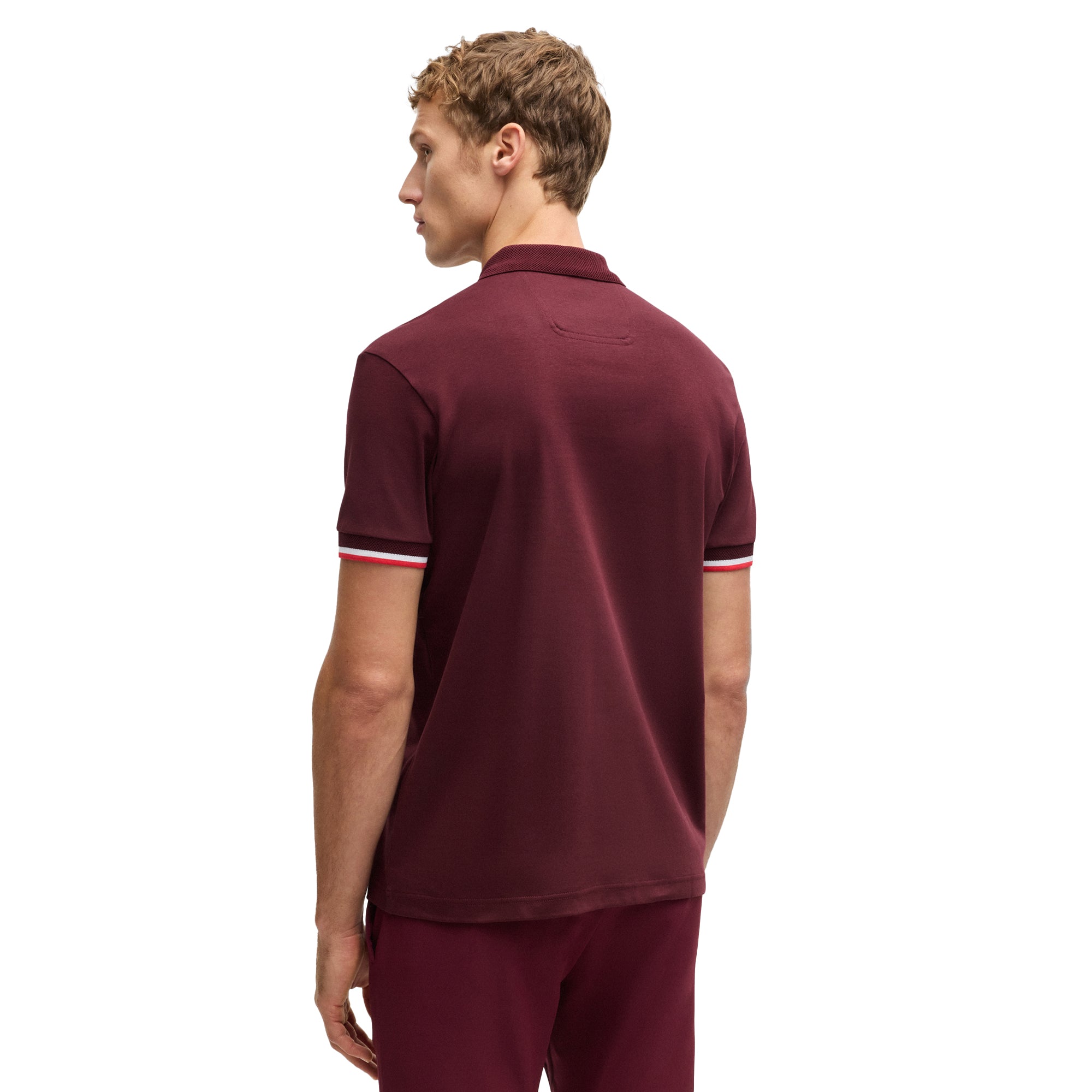 BOSS Paddy Lux Heritage Polo Shirt SU25 - Port Royale 614 - 50538185 ...