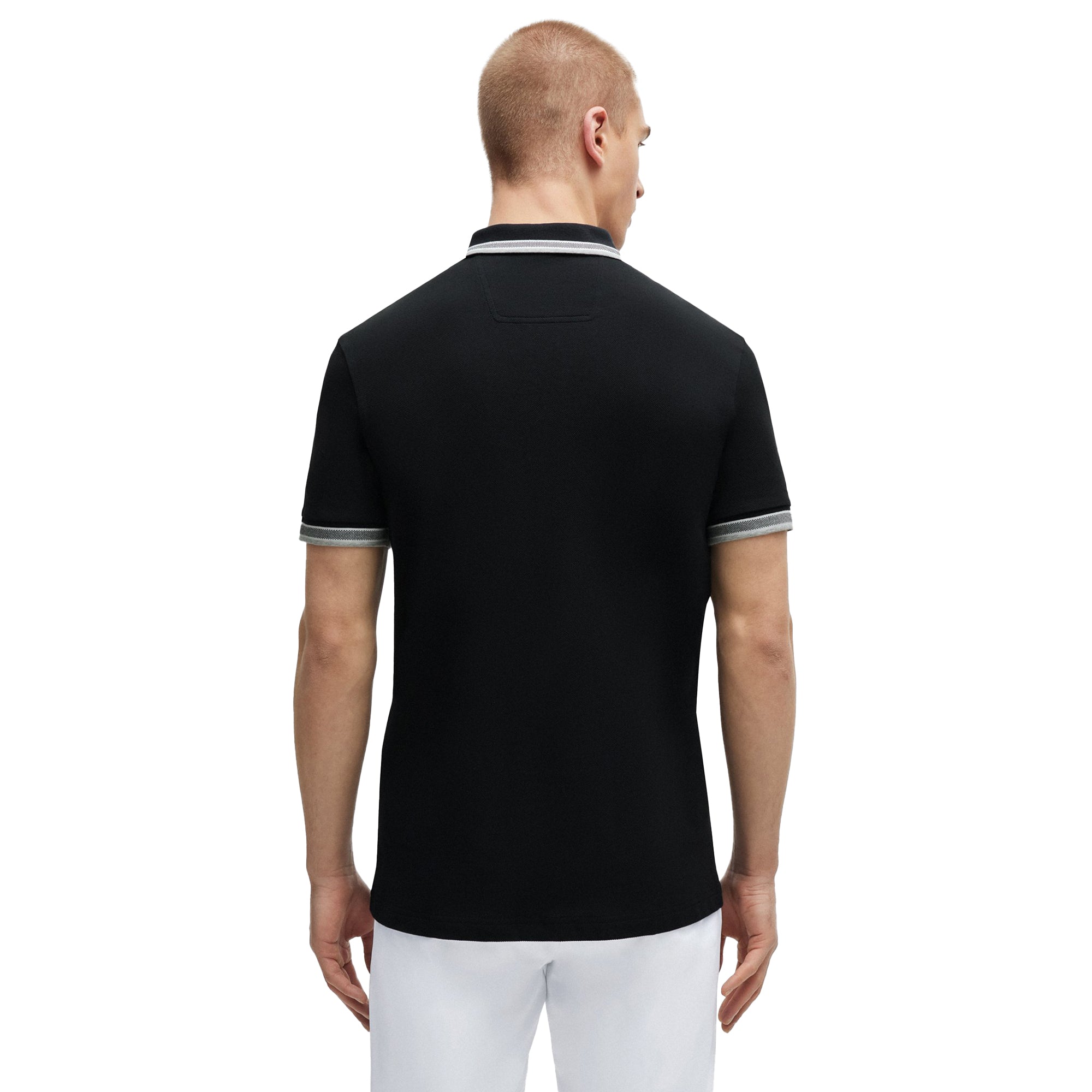 BOSS Paddy Polo Shirt FA25 - Black 001 - 50469055-001 - Function18 ...