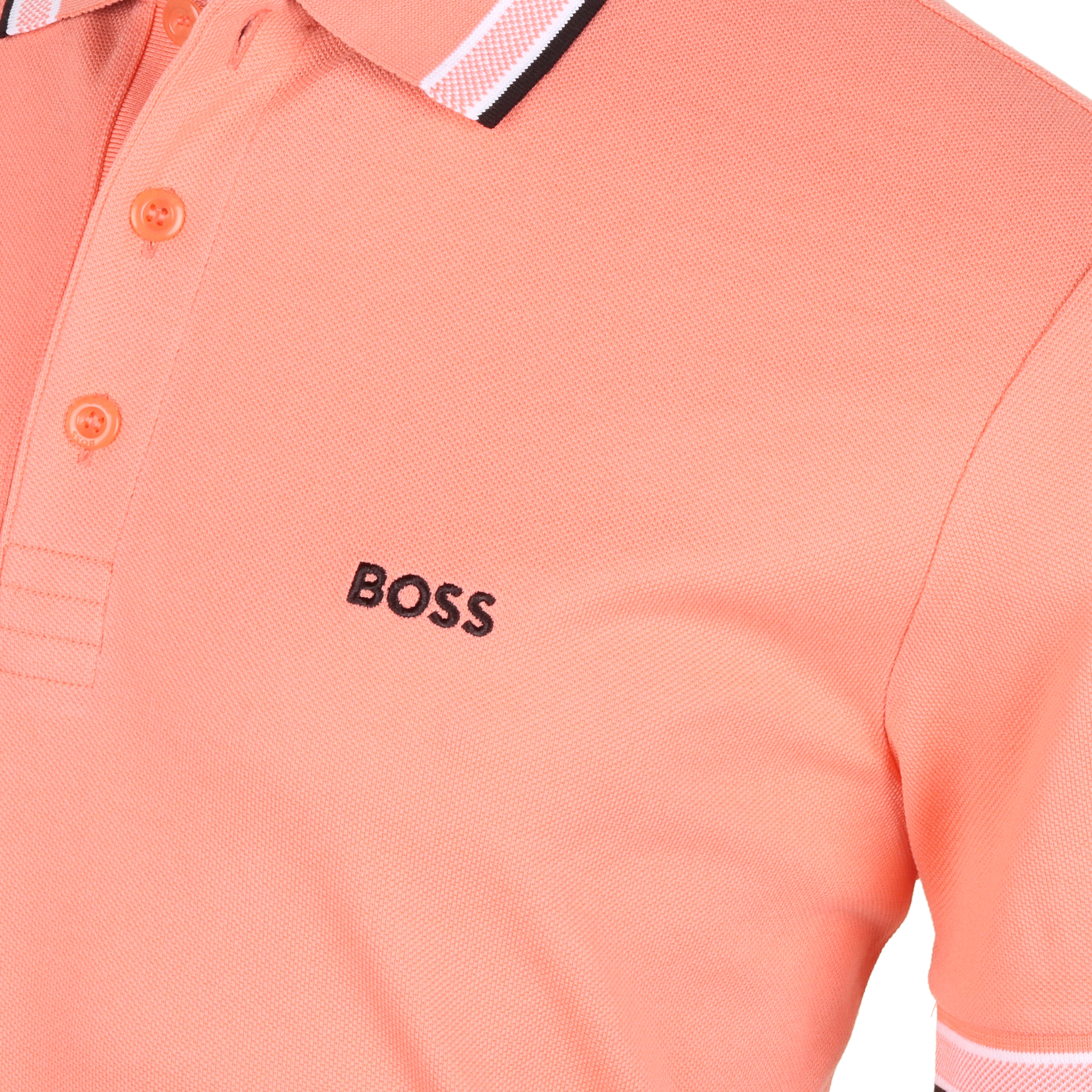 BOSS Paddy Polo Shirt 50469055 Fusion Coral 649 | Function18 | Restrictedgs