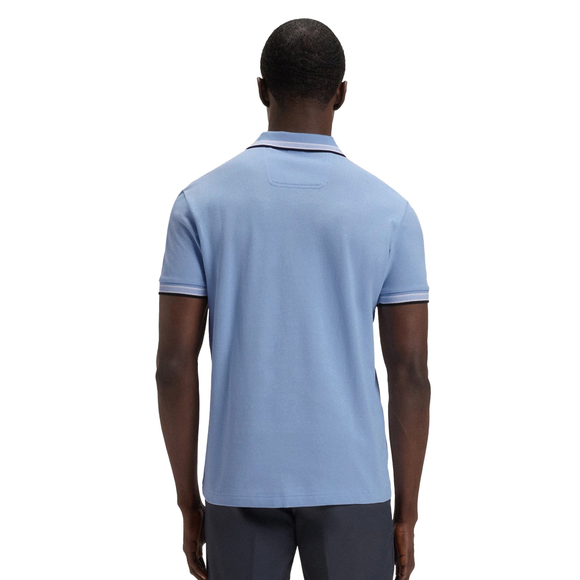 BOSS Paddy Polo Shirt SP26 - Cornflower Blue 469 - 50469055-469 ...