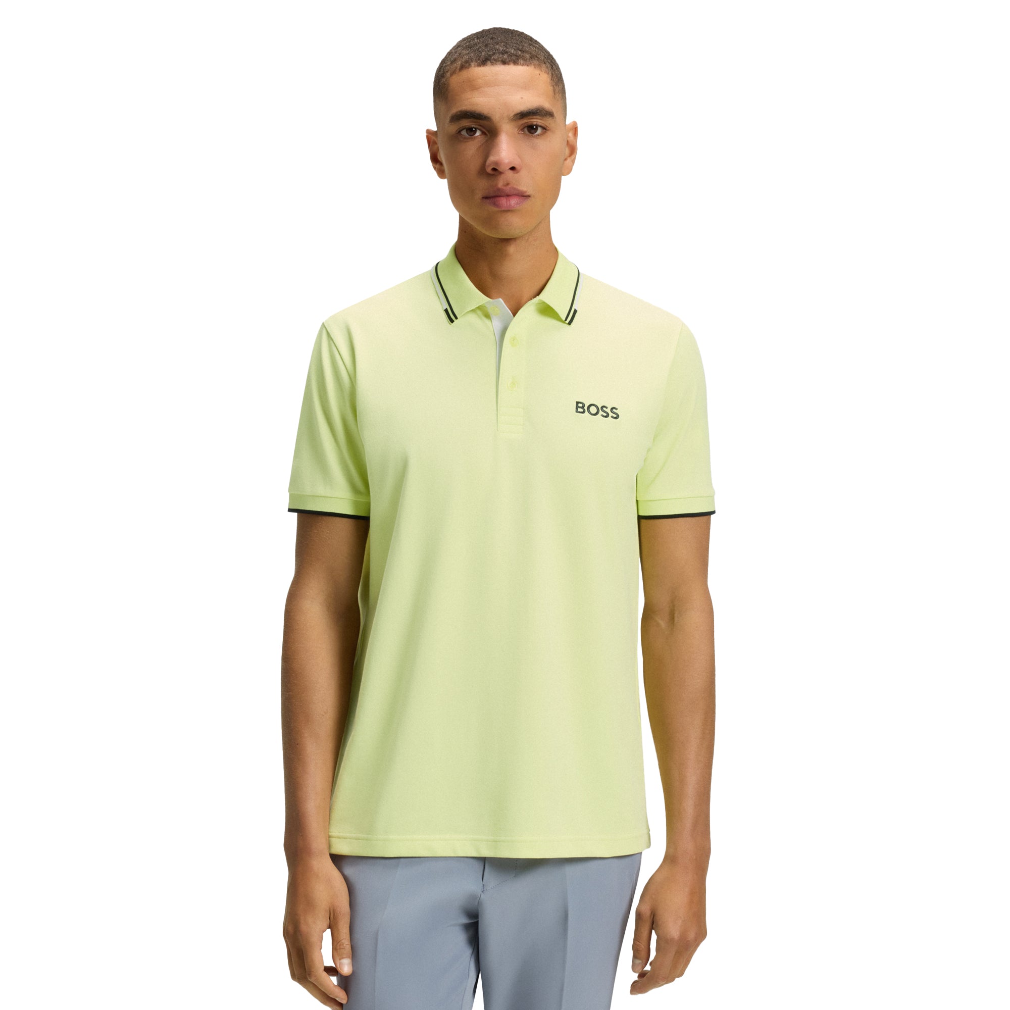 BOSS Paddy Pro Polo Shirt FA25 - Citrus 338 - 50469102-338 - Function18 ...