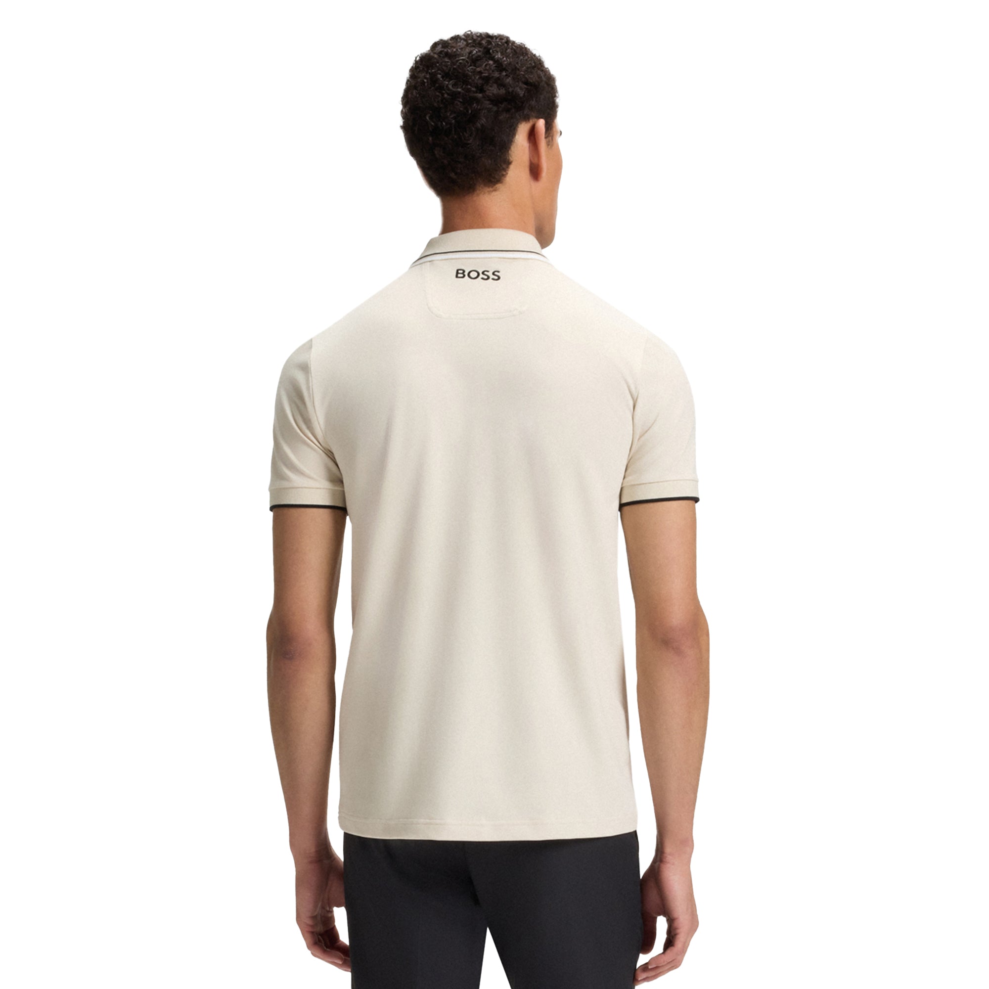 BOSS Paddy Pro Polo Shirt WI25 - Light Beige 131 - 50469102-131 ...