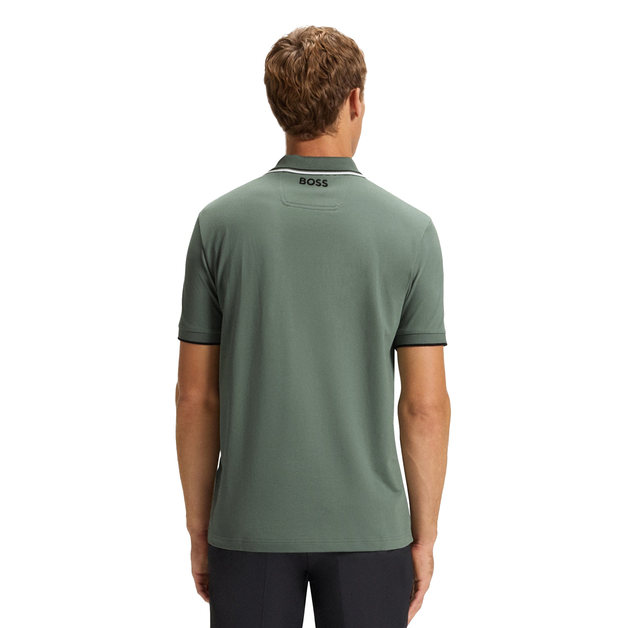 BOSS Paddy Pro Polo Shirt WI25 - Sage Green 358 - 50469102-358 - Function18