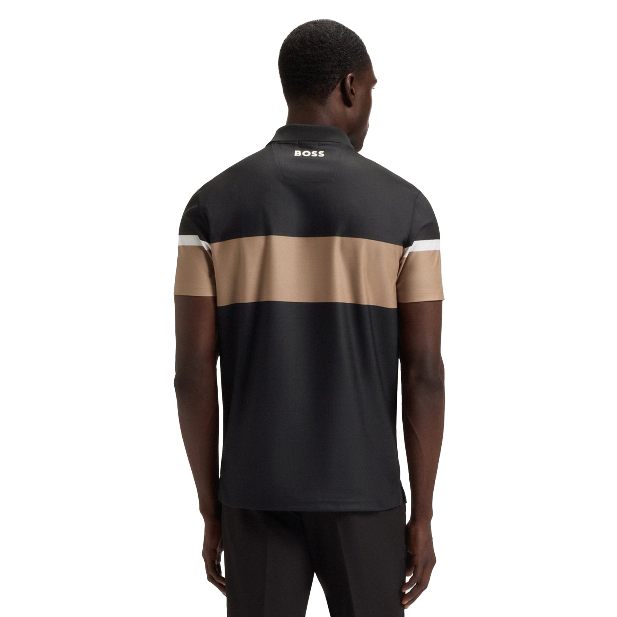 BOSS Paddy The Open 25 Polo Shirt FA25 - Black 001 - 50548813-001 ...
