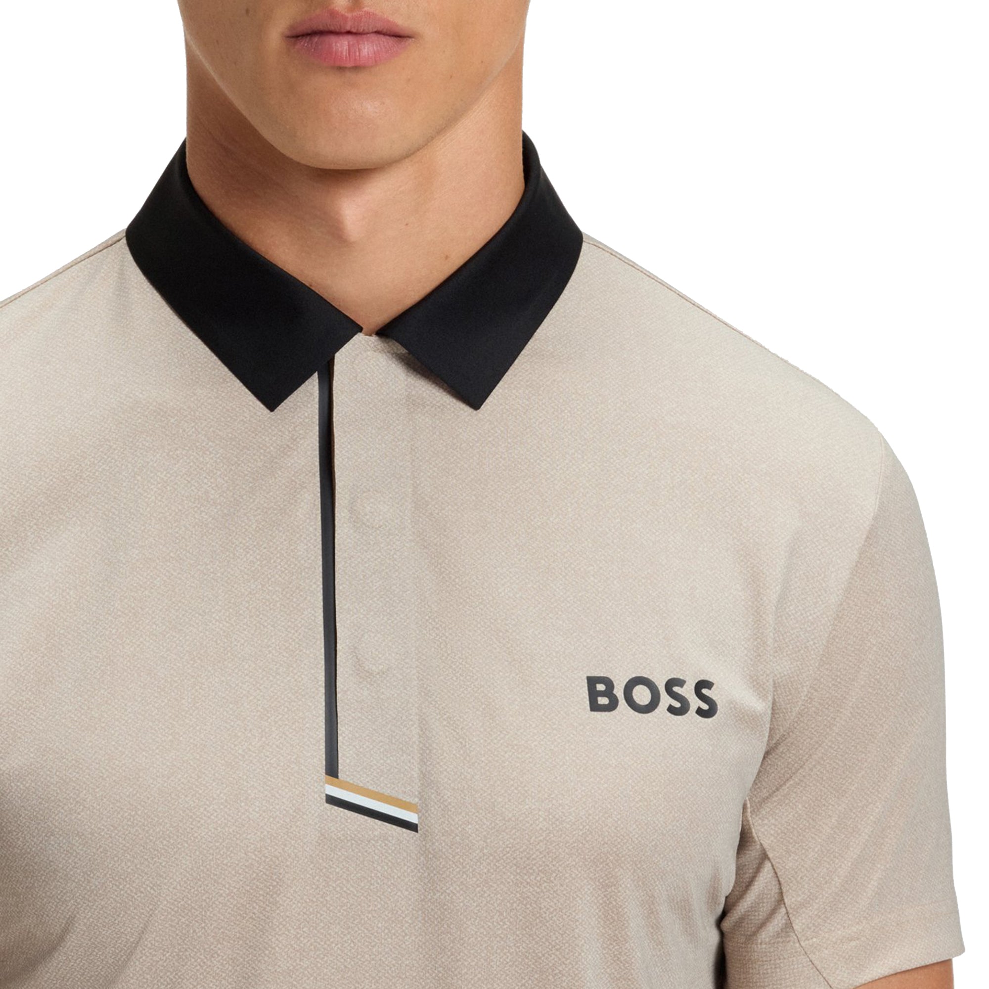 BOSS Paddytech GOC Polo Shirt WI25 - Light Beige 131 - 50549460-131 ...