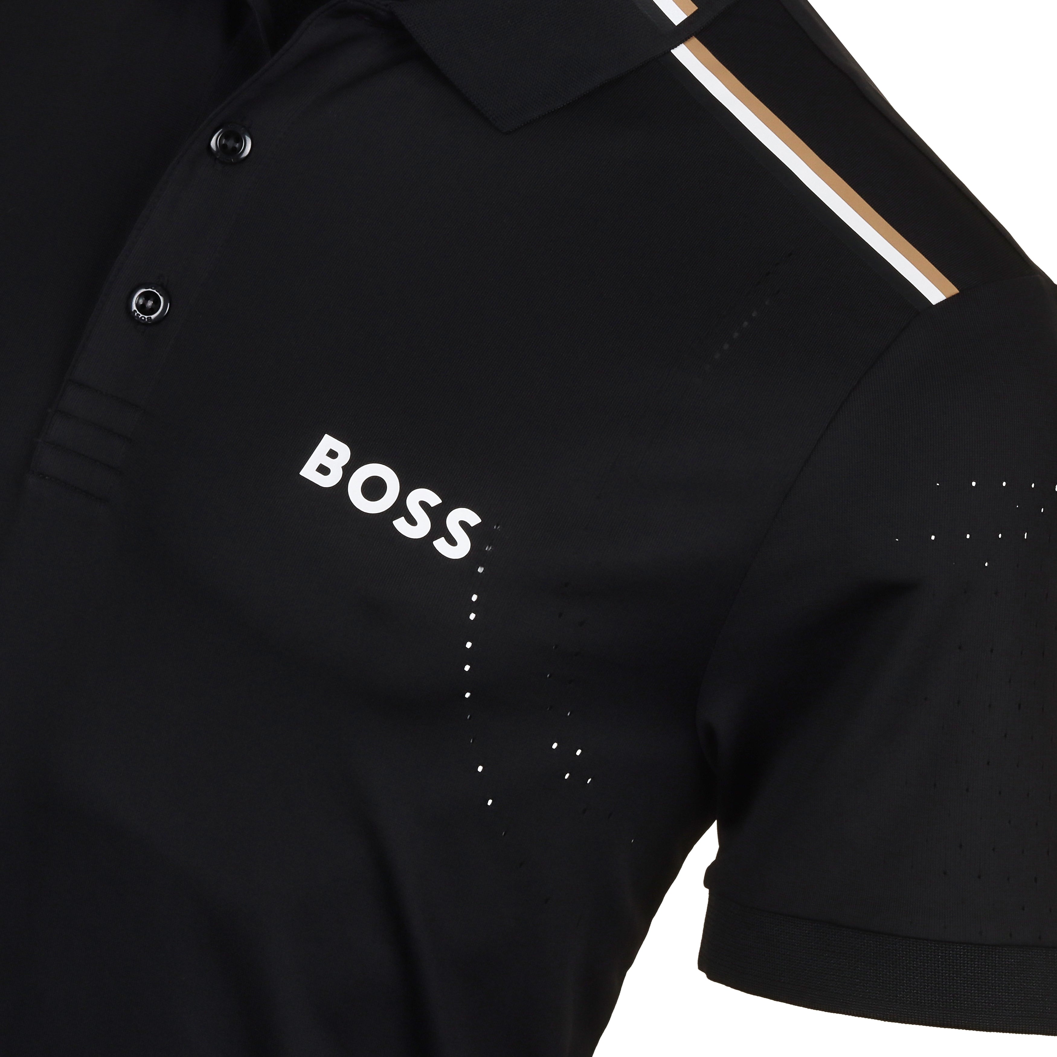 BOSS Patteo MB 13 Polo Shirt 50506186 Black 001 | Function18 | Restrictedgs