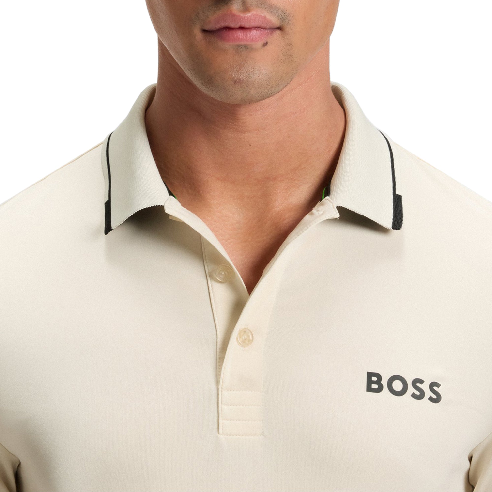 BOSS Paul Pro Polo Shirt WI25 - Light Beige 131 - 50506203-131 - Function18
