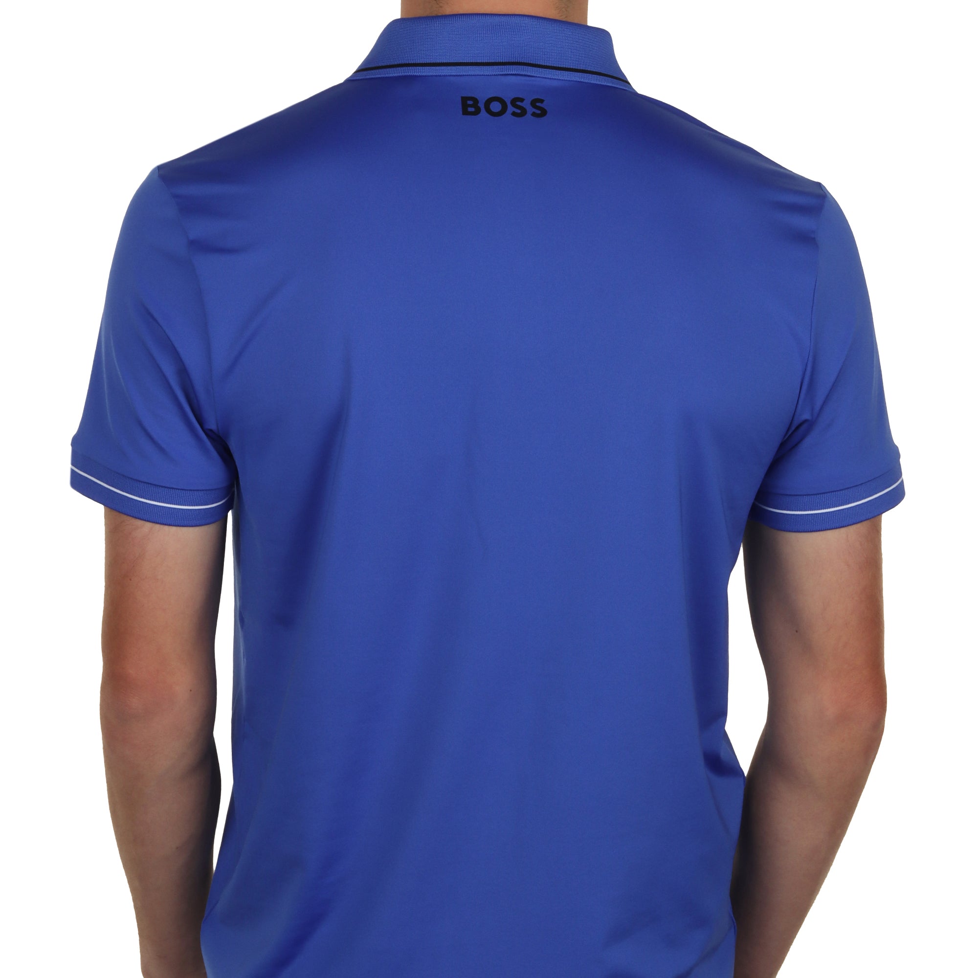 BOSS Paul Pro Polo Shirt WI25 - Dazzling Blue 422 - 50506203-422 ...