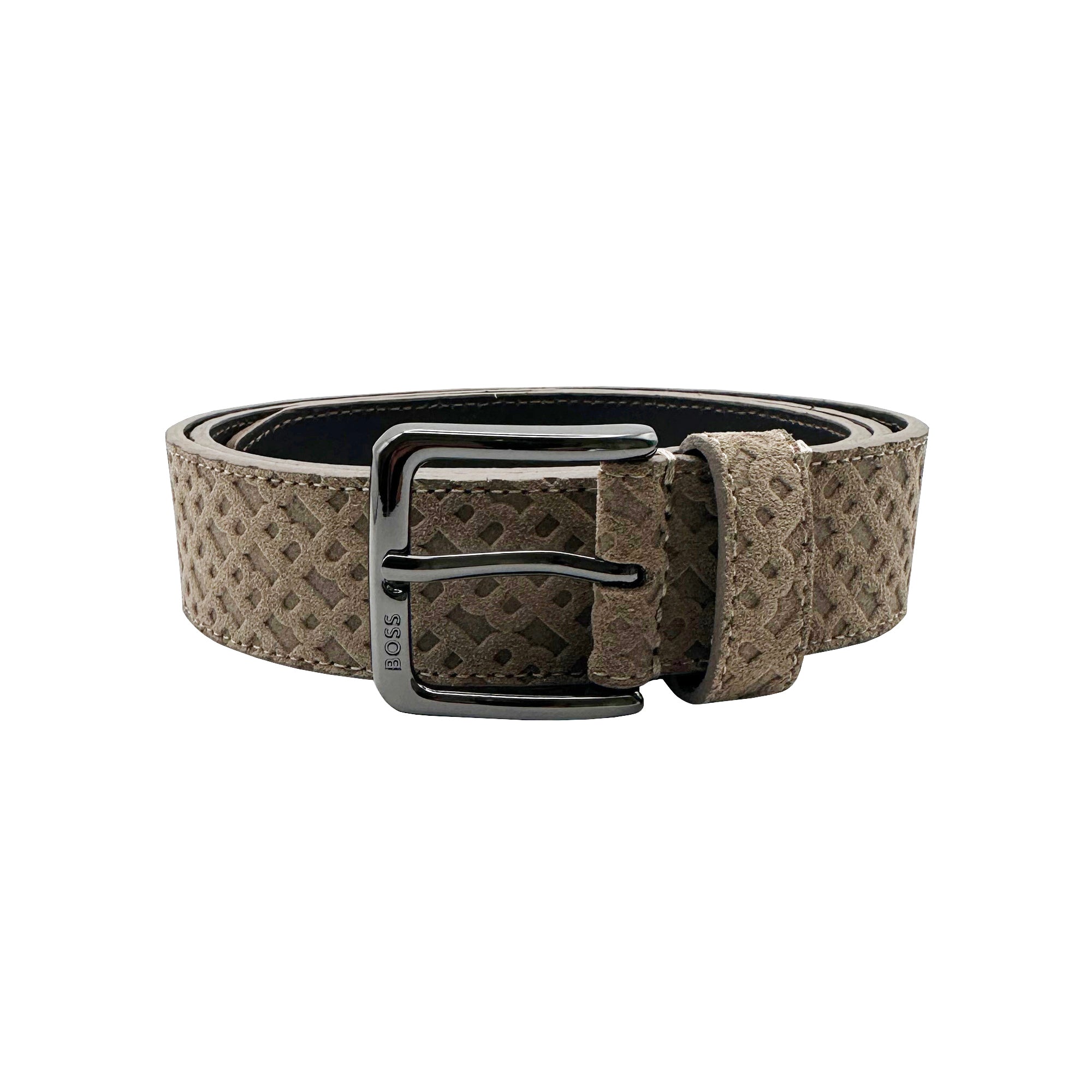 BOSS Ronnie-Bmono-Sd_Sz35 Golf Belt - Dark Beige 251 - 50542202-251 ...