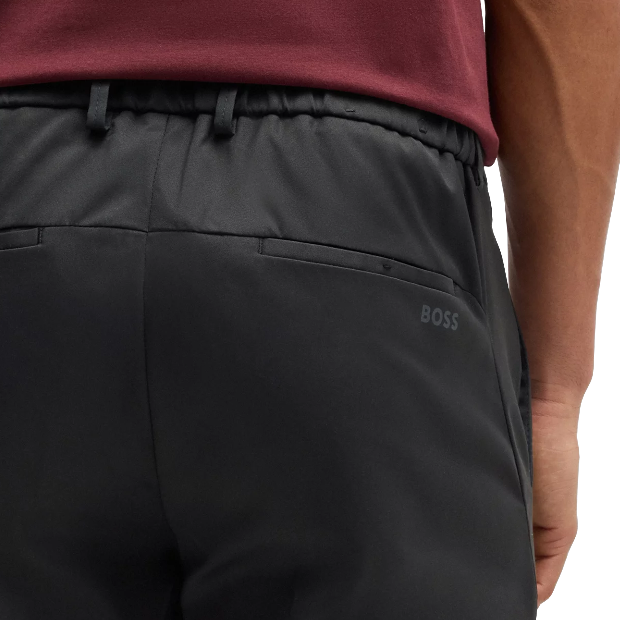 BOSS T_Phoenix-Reg Golf Trousers SP25 - Black 001 - 50495488-001 ...