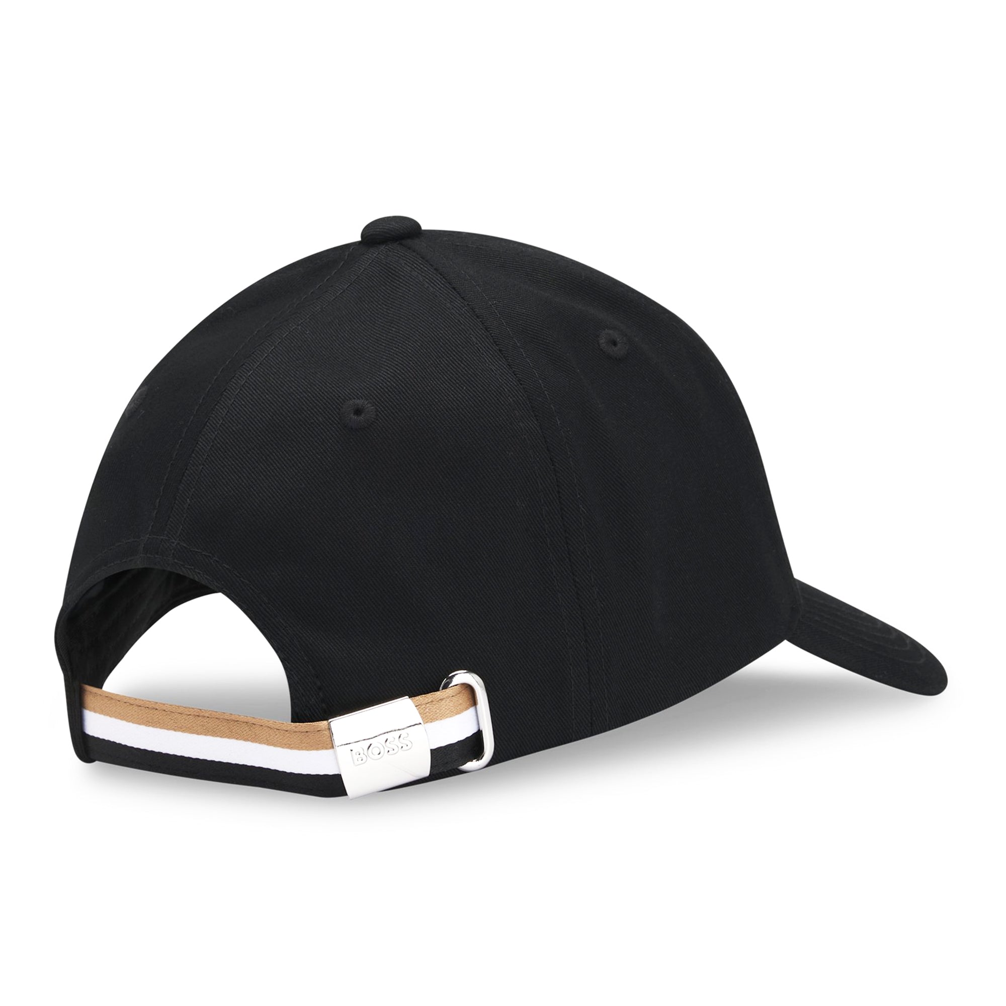BOSS Zed-BOSS-Stripe Cap FA25 - Black 001 - 50539428-001 - Function18