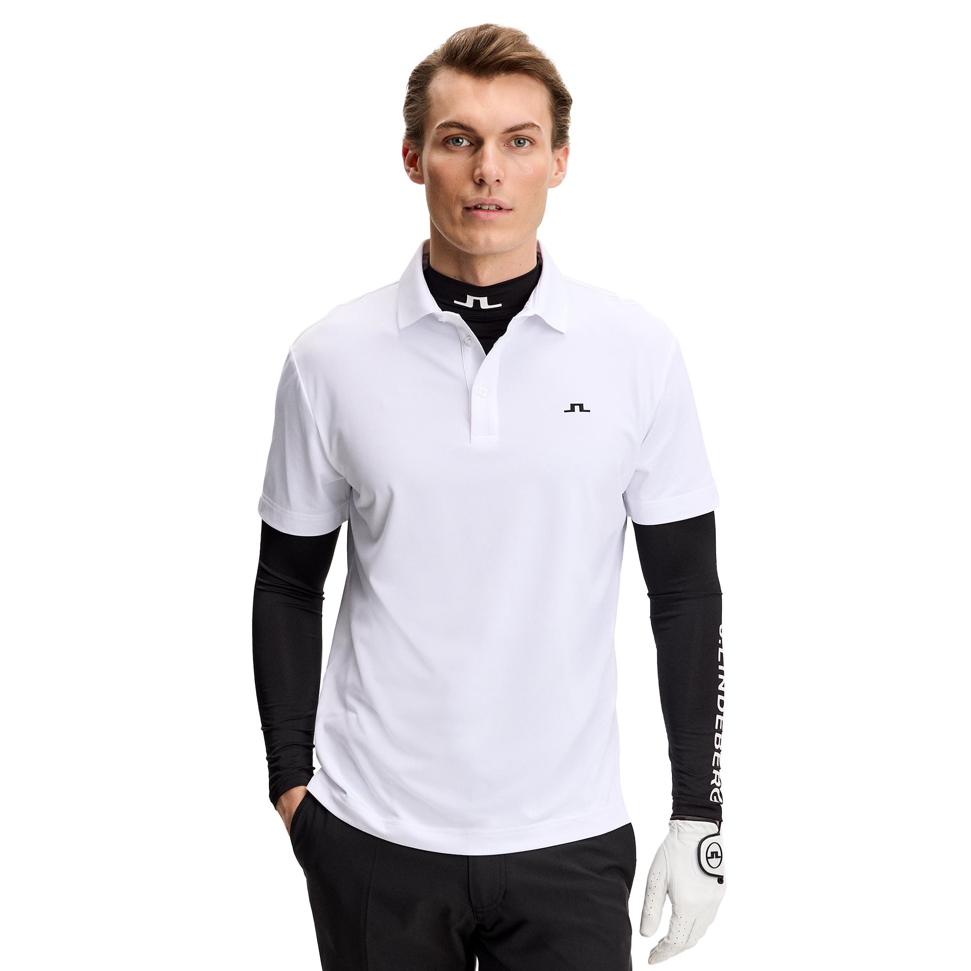 J.Lindeberg Bridge Polo Shirt NOOS - White 0000 - GMJT16987-0000 ...