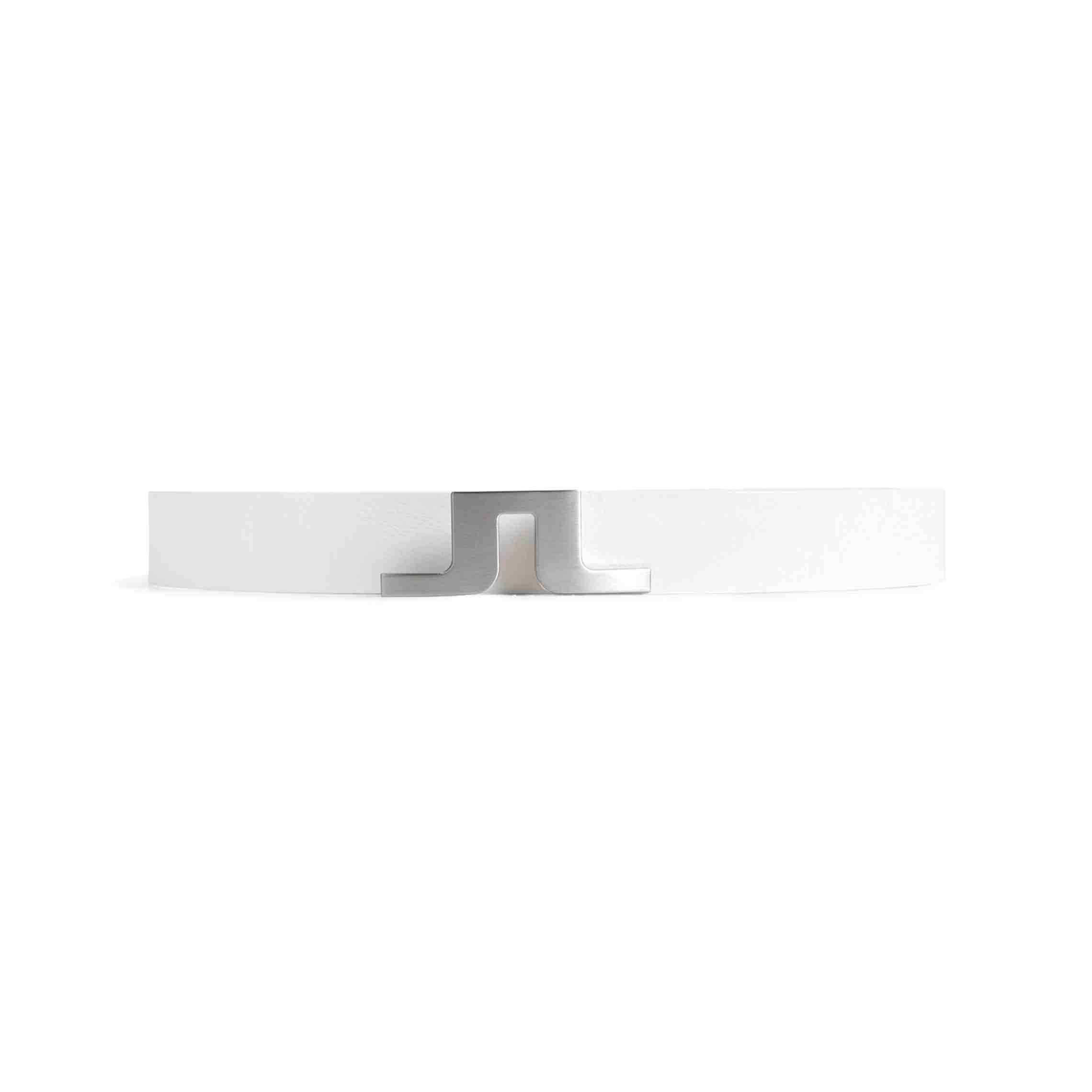 J.Lindeberg Golf Bridger Belt GMAC09737 White 0000 | Function18