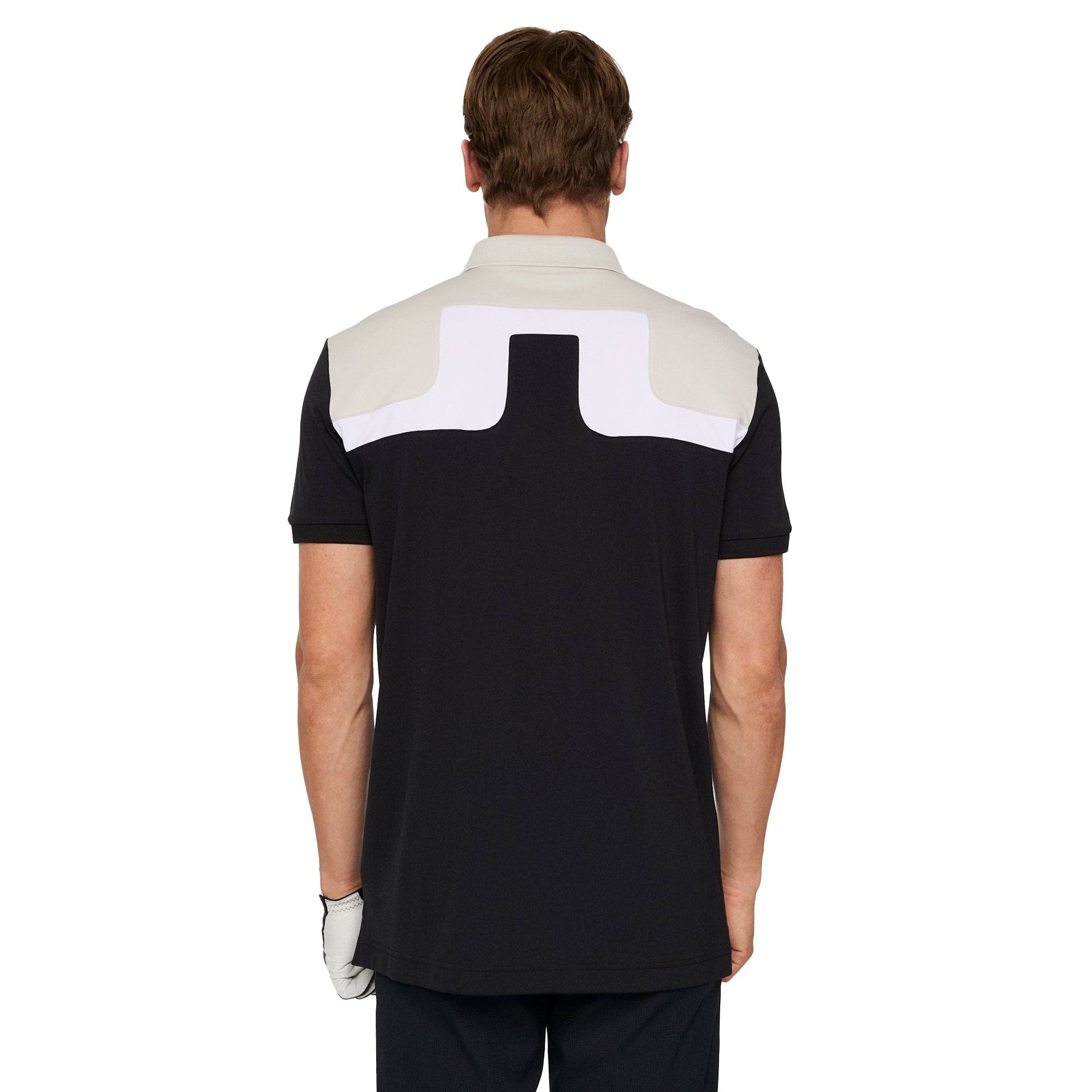 J.Lindeberg Golf Jeff Polo Shirt FW25 - Black 9999 - GMJT13042-9999 ...