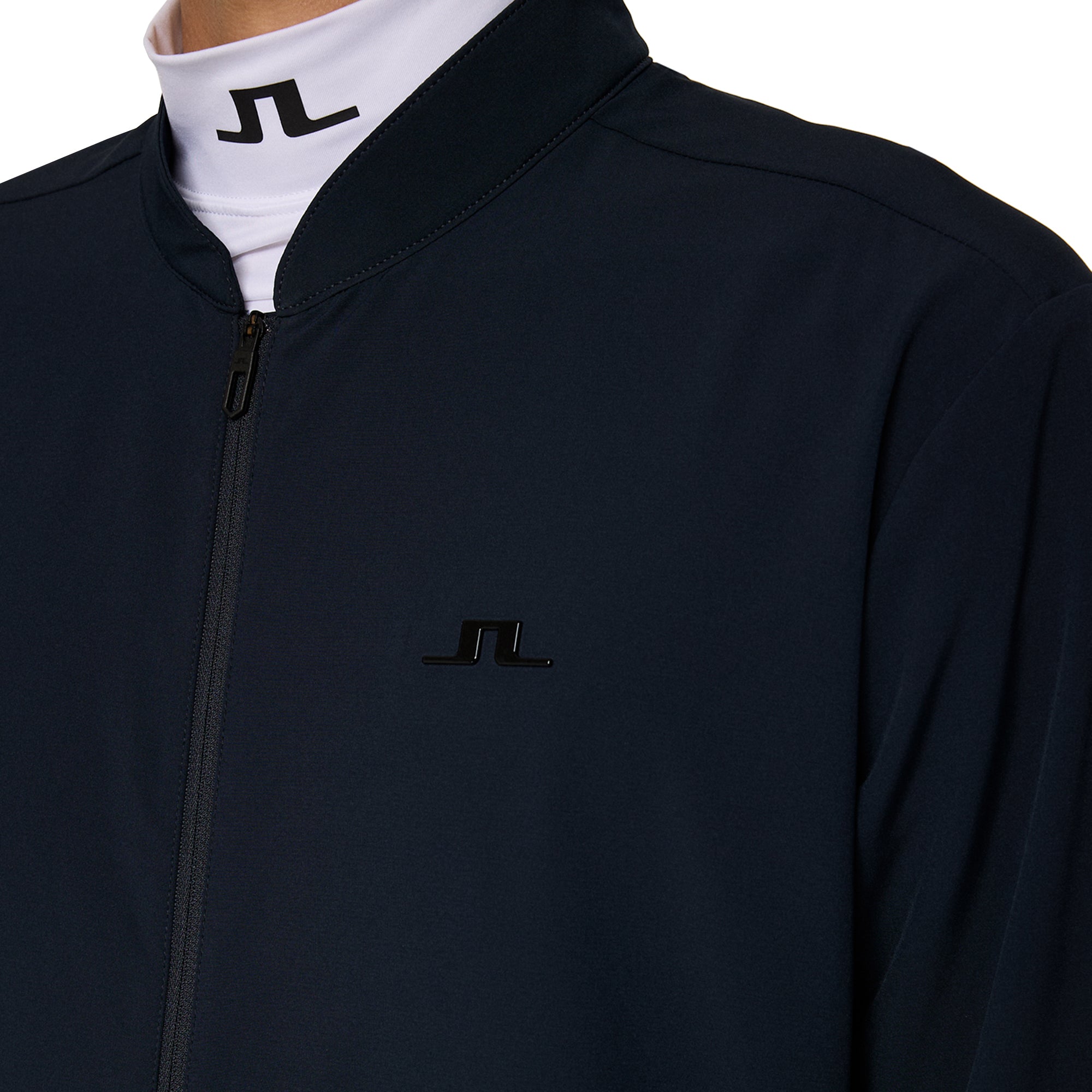 J.Lindeberg Golf KV Hybrid Jacket FW25 - JL Navy 6855 - GMOW13592-6855 - Function18 | Restrictedgs