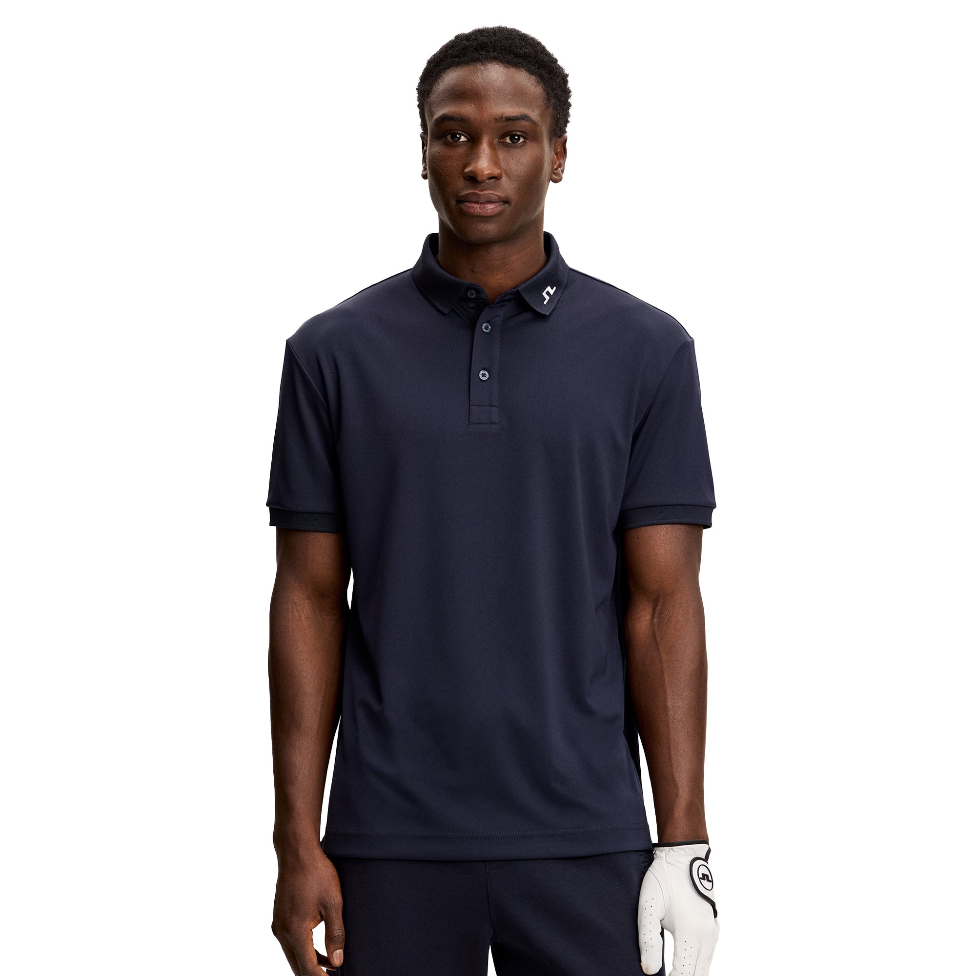 J.Lindeberg Golf KV Polo Shirt SS26 - JL Navy 6855 - GMJT14646-6855 ...