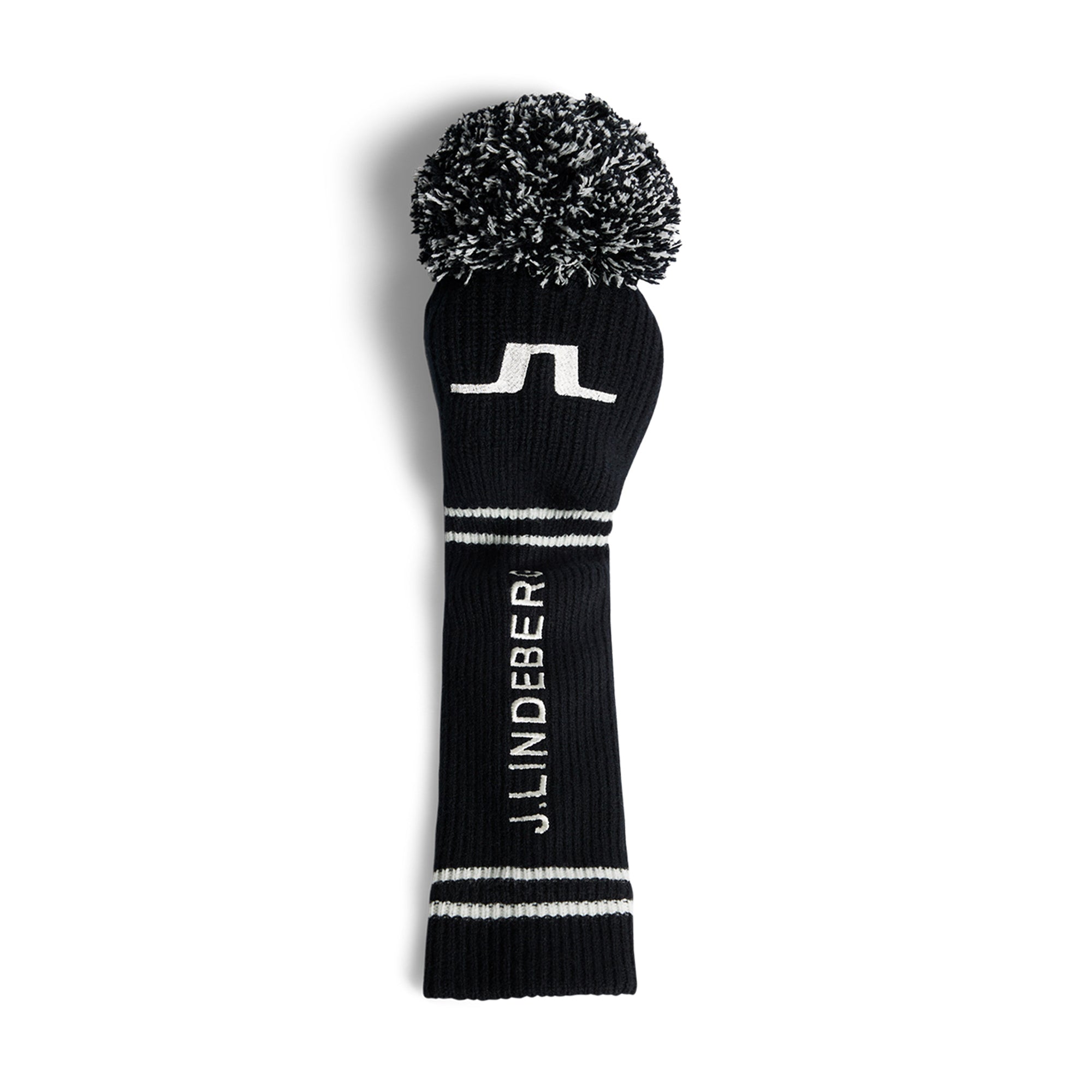 J.Lindeberg Golf Knitted Driver Headcover FW25 - Black 9999 - GMAC13517 ...