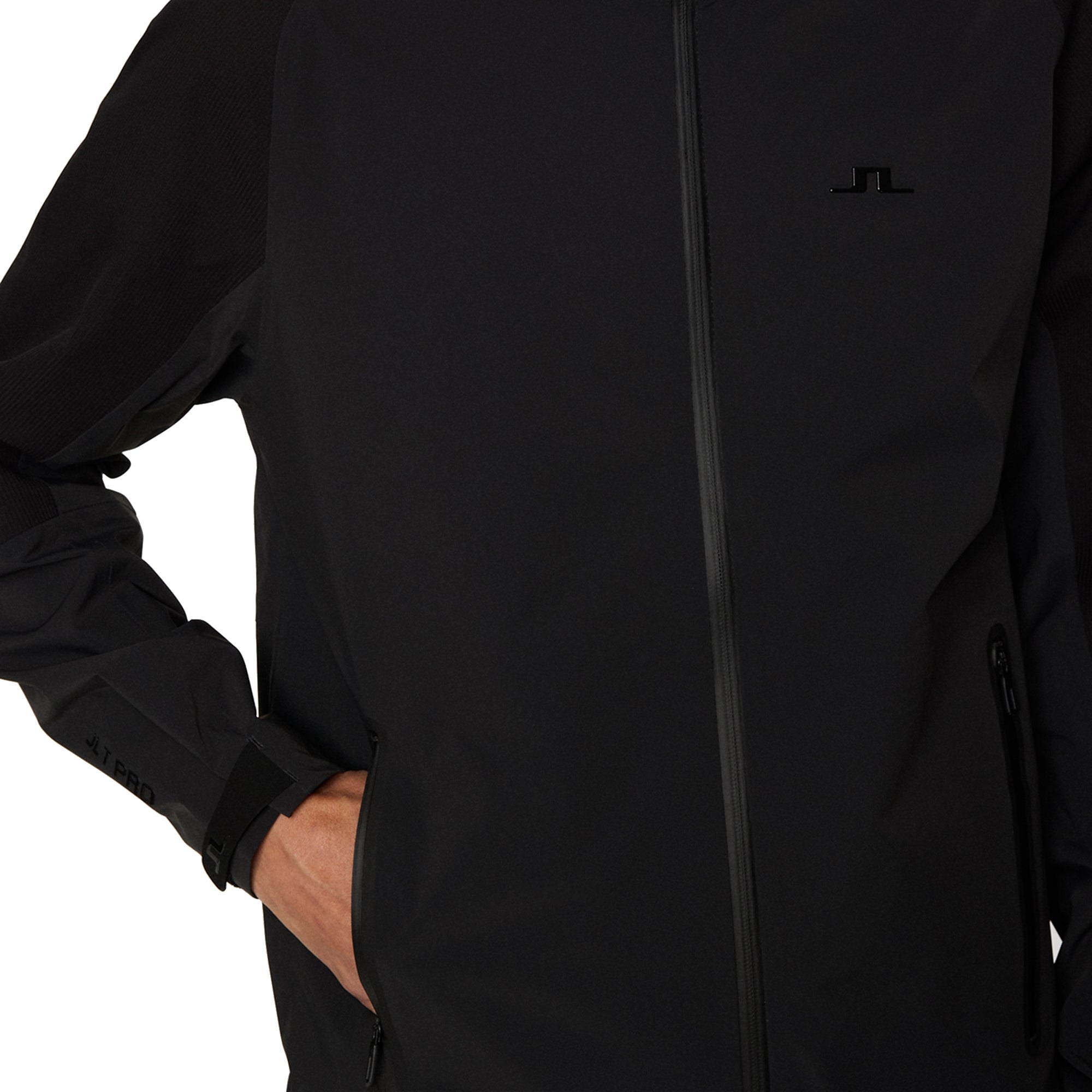 J.Lindeberg Golf Shay Mateo Jacket FW25 - Black 9999 - GMOW13083-9999 ...