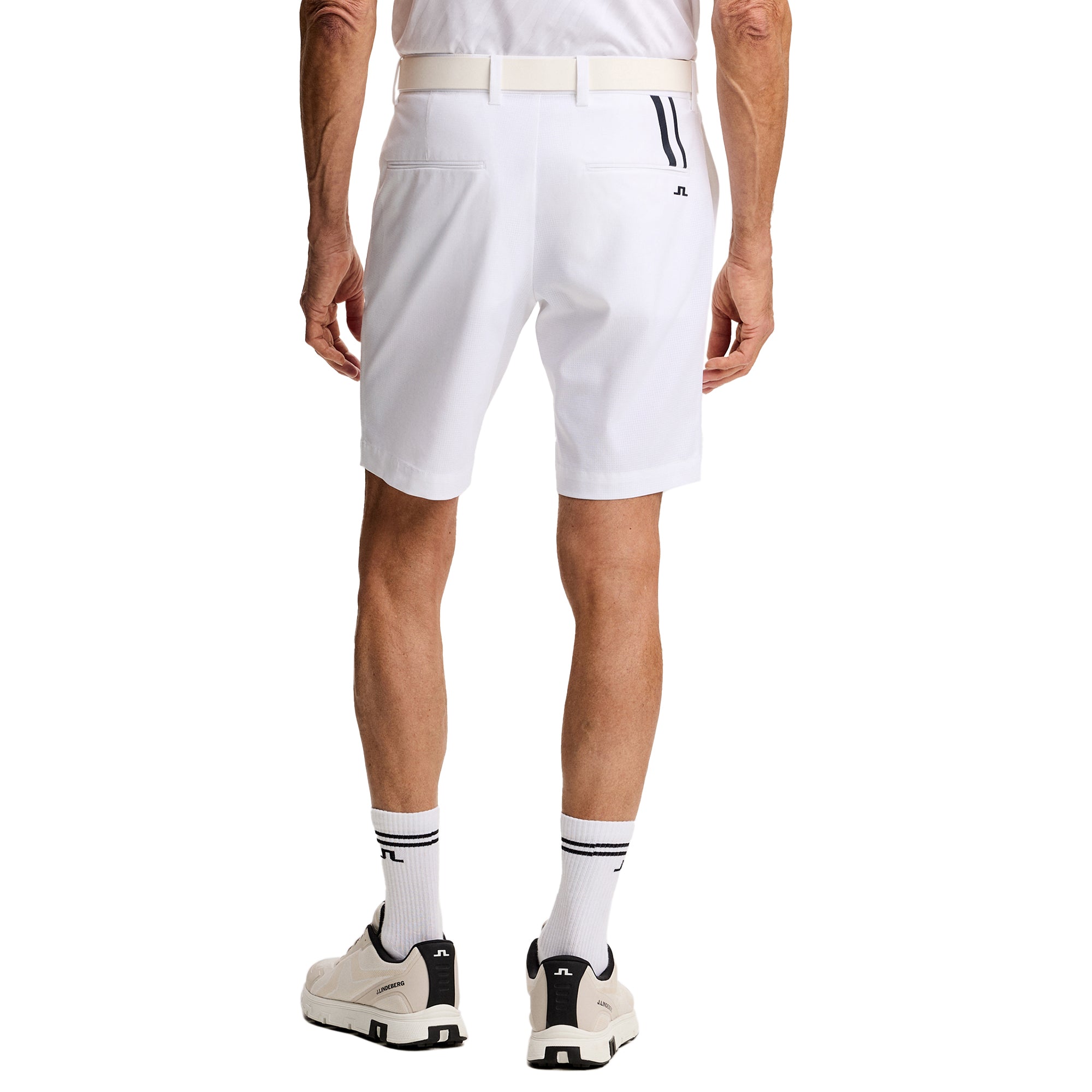 J.Lindeberg Golf Players Shorts PS26 - White 0000 - GMPA15209-0000 ...