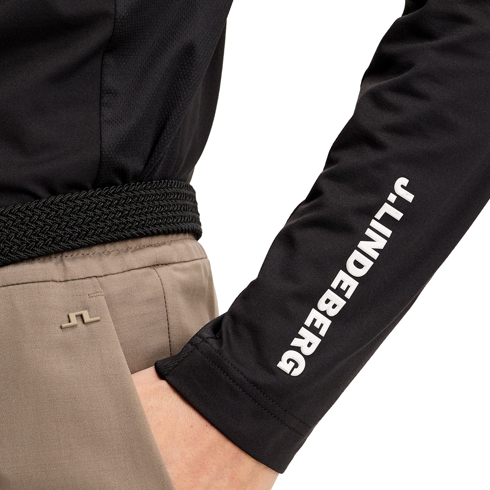 J.Lindeberg Golf Tour Tech Mid Layer NOOS - Black 9999 - GMJS16986-9999 ...