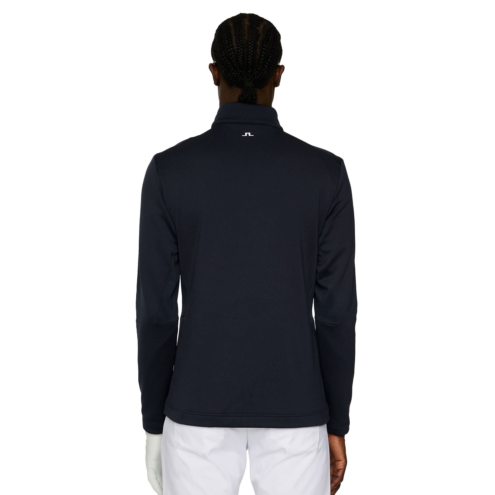 J.Lindeberg Golf Vinnie 1/4 Zip Mid Layer FW25 - JL Navy 6855 ...