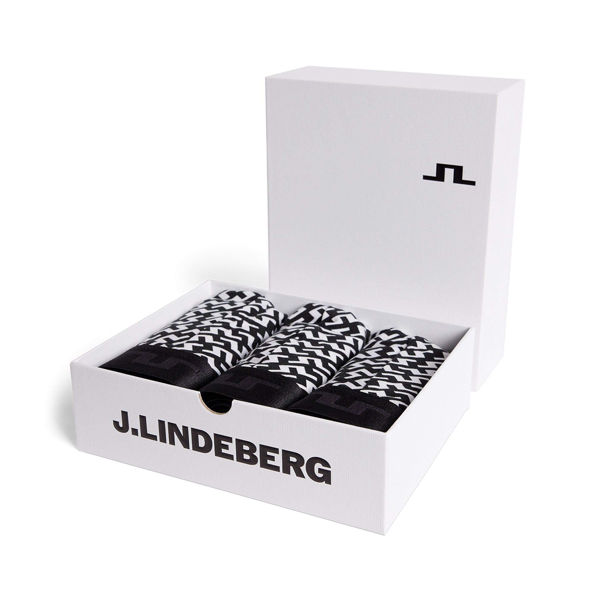 J.Lindeberg Seasonal Bridge Boxer 3-Pack PS26 - Bias Bridge White A050 ...