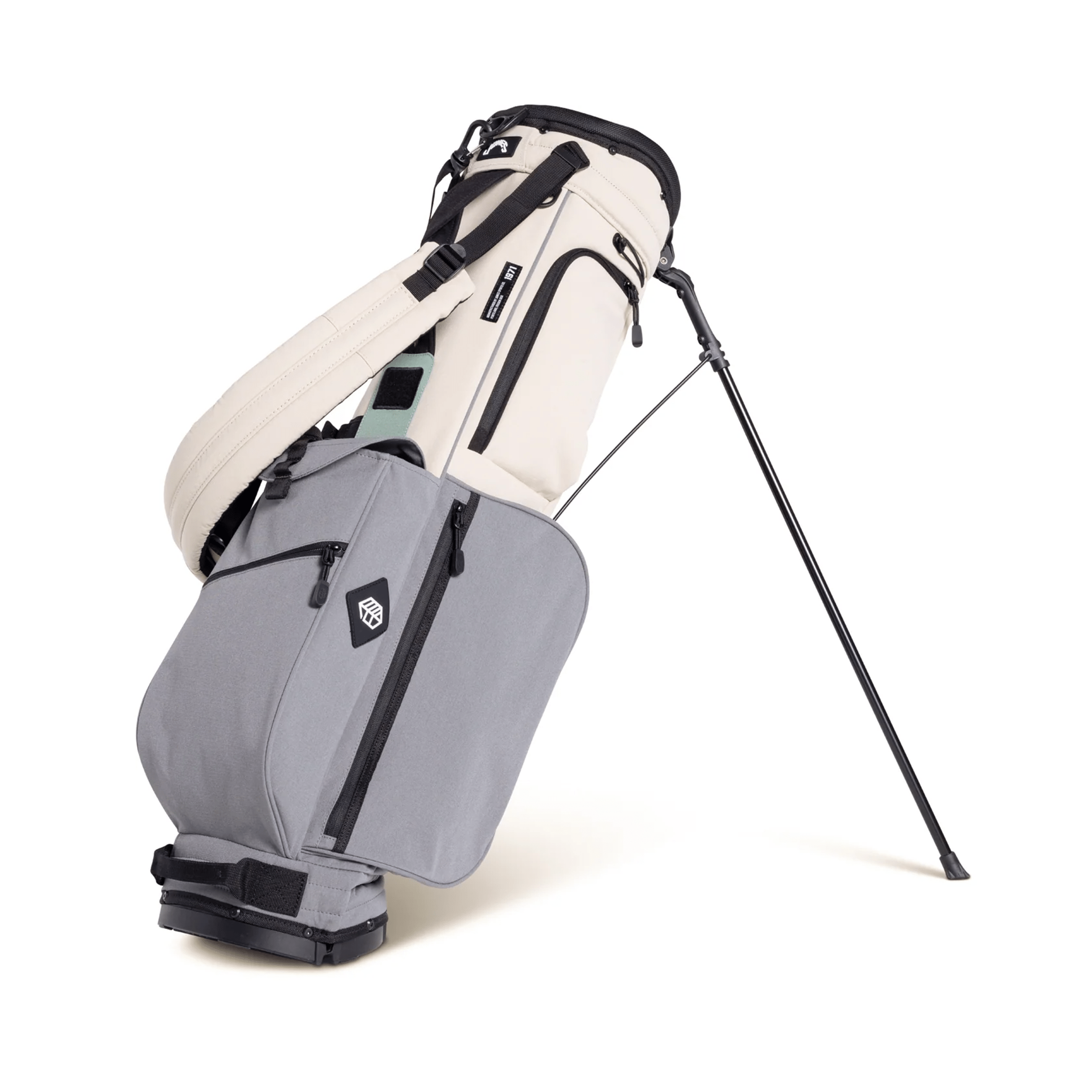 Jones Rover R Stand Golf Bag RNS106 Field Khaki Charcoal & Function18