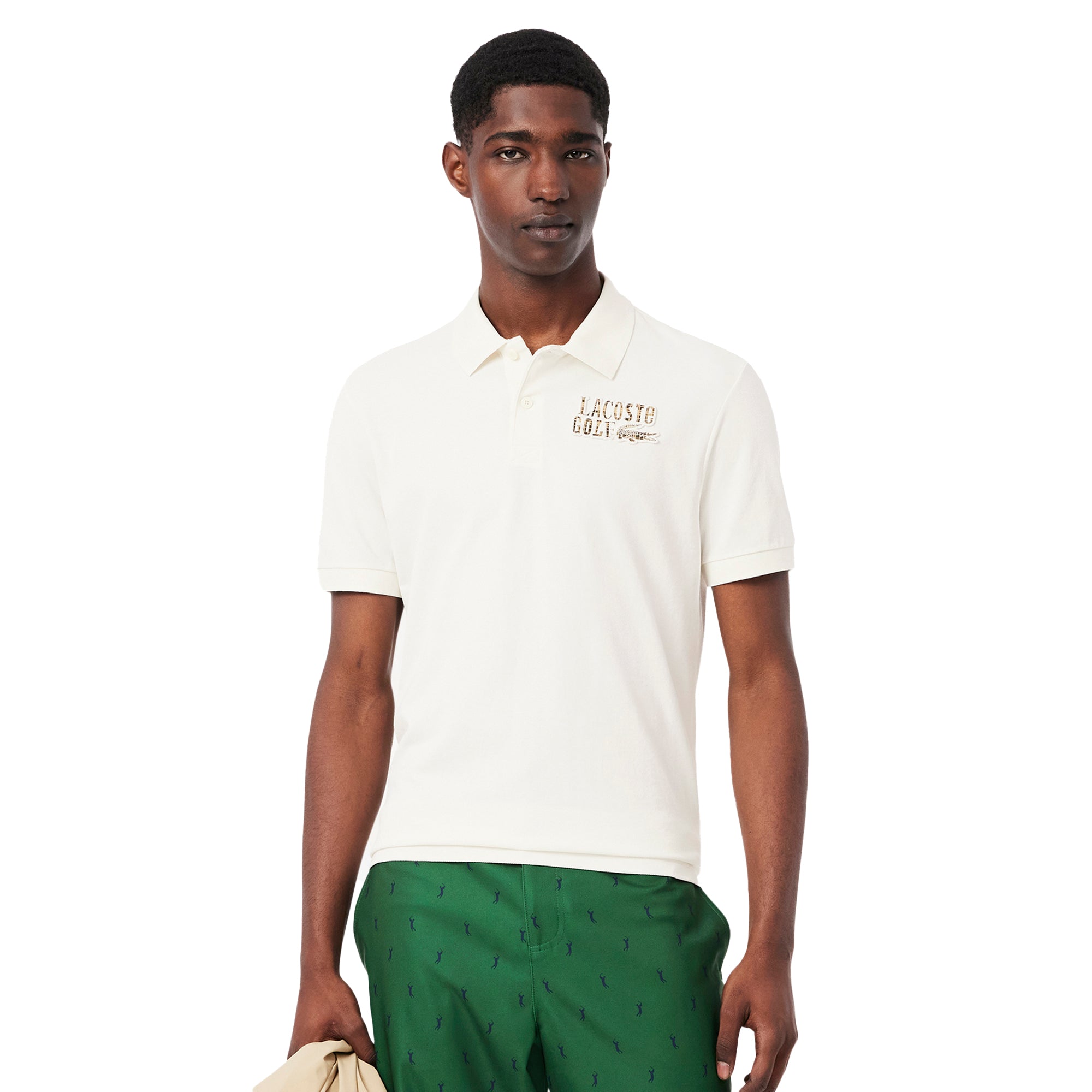 Lacoste Mini Pique Polo Shirt - White 70V - DH8958-70V - Function18