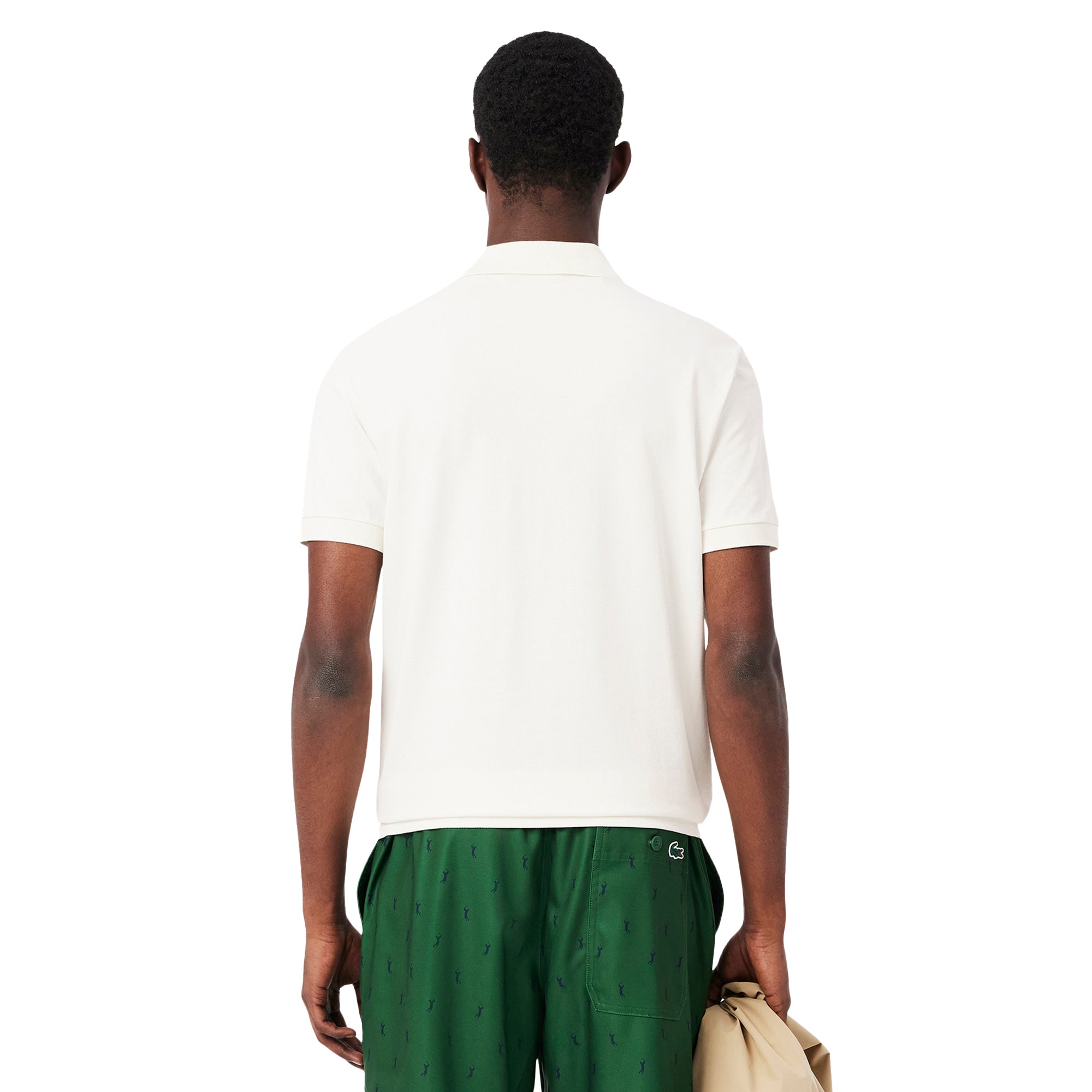 Lacoste Mini Pique Polo Shirt - White 70V - DH8958-70V - Function18