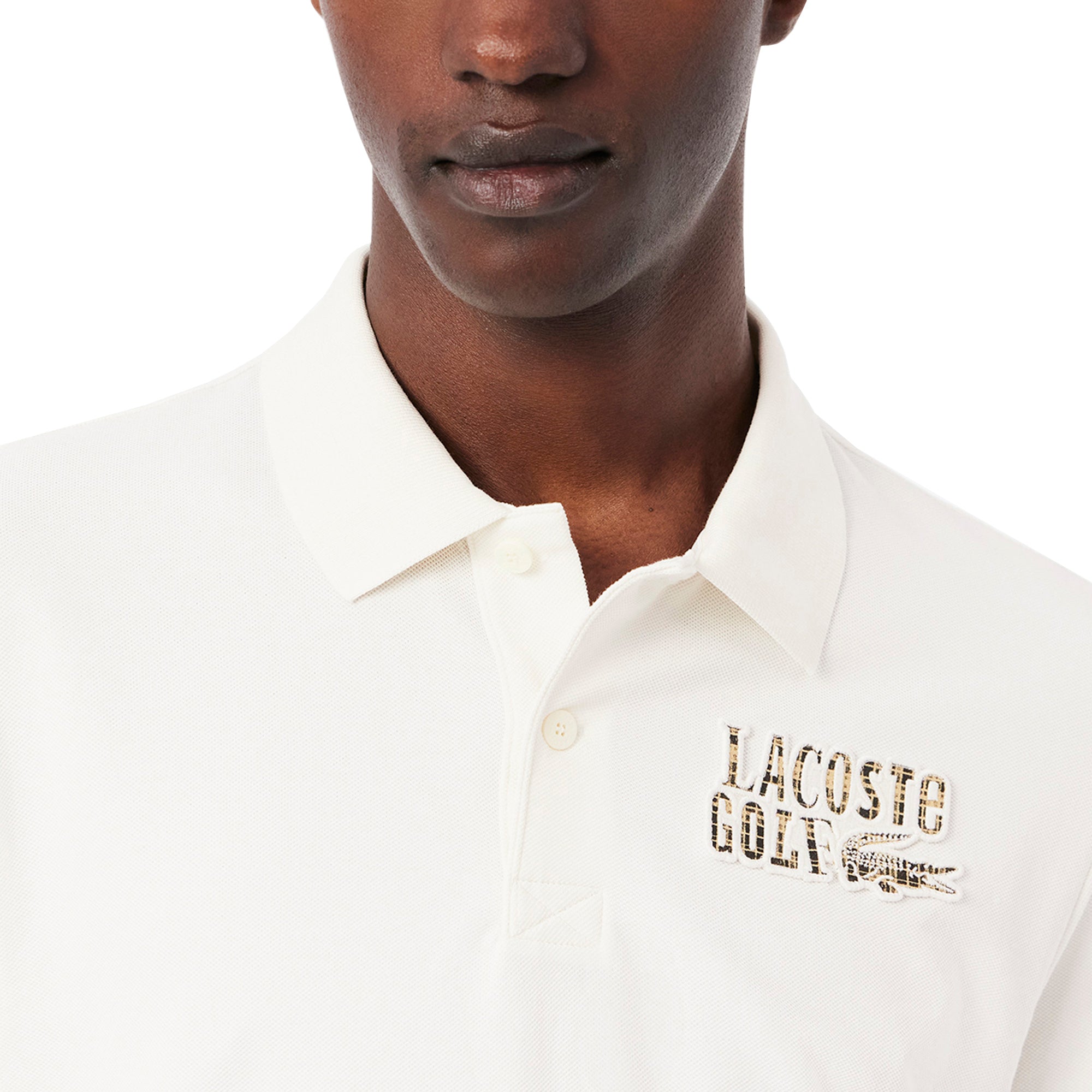 Lacoste Mini Pique Polo Shirt - White 70V - DH8958-70V - Function18
