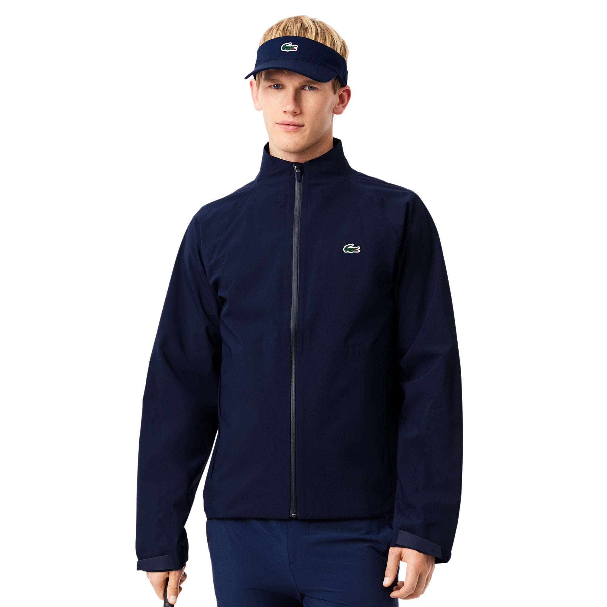 Lacoste Sport Full Zip Waterproof Jacket BH5044 Marine 423 | Function18
