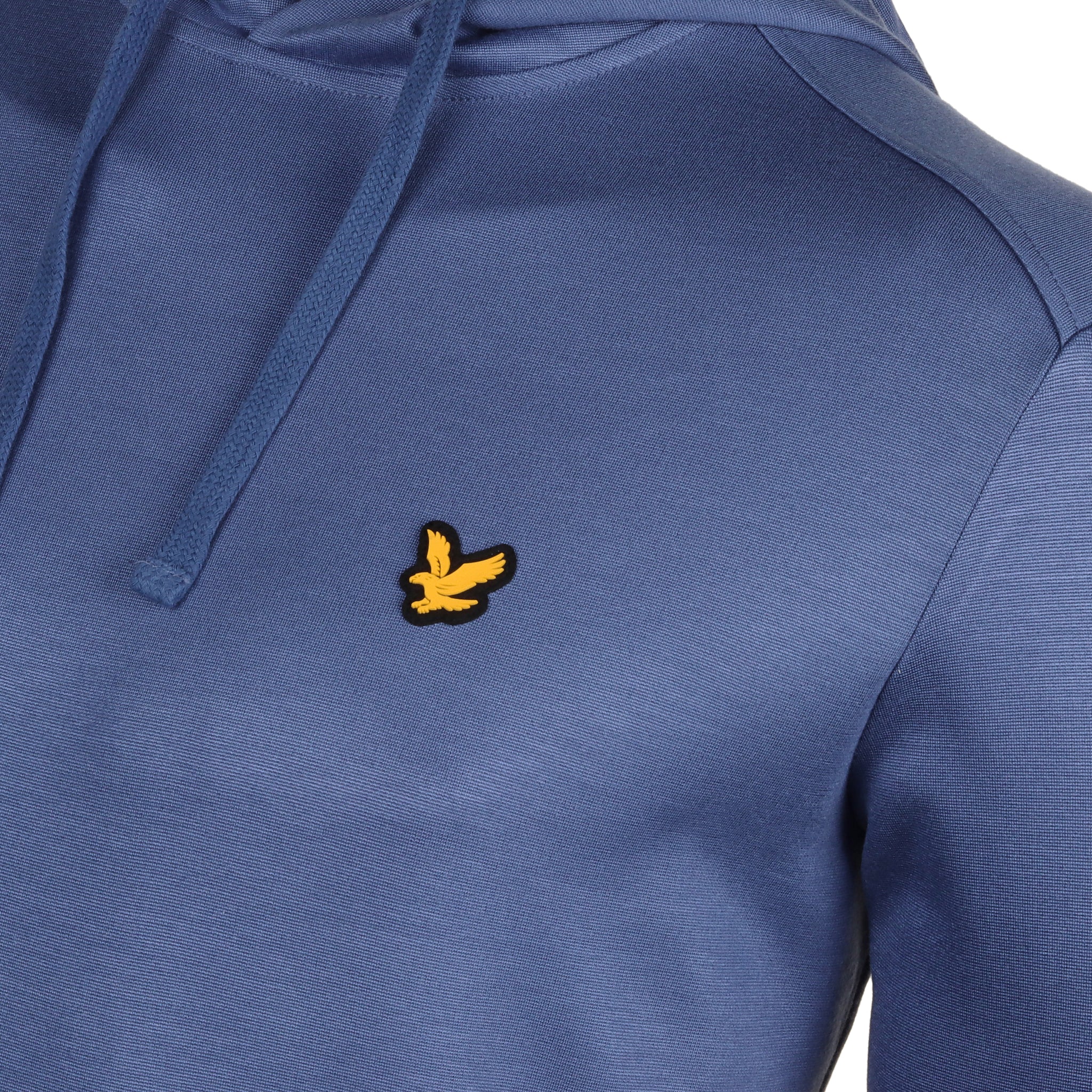 Lyle & Scott Sport Fly Fleece Hooded ML2096SP Storm Blue A10 ...