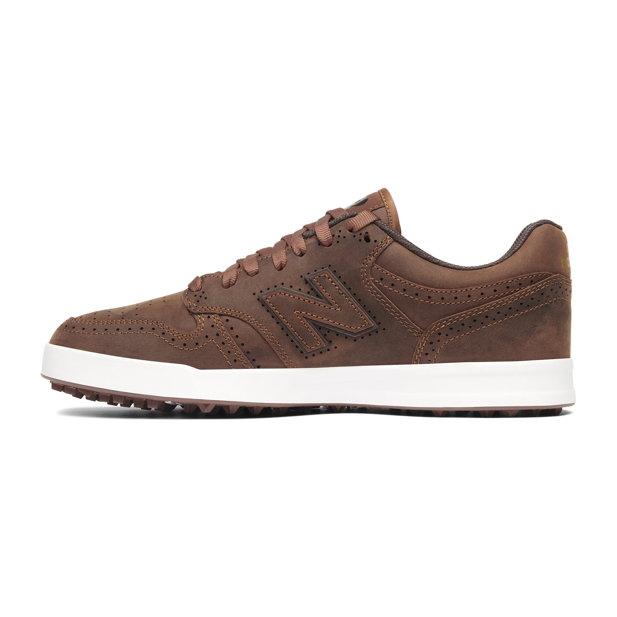 New Balance 480 SL Golf Shoes - Brown Leather - MG480BR - Function18 ...