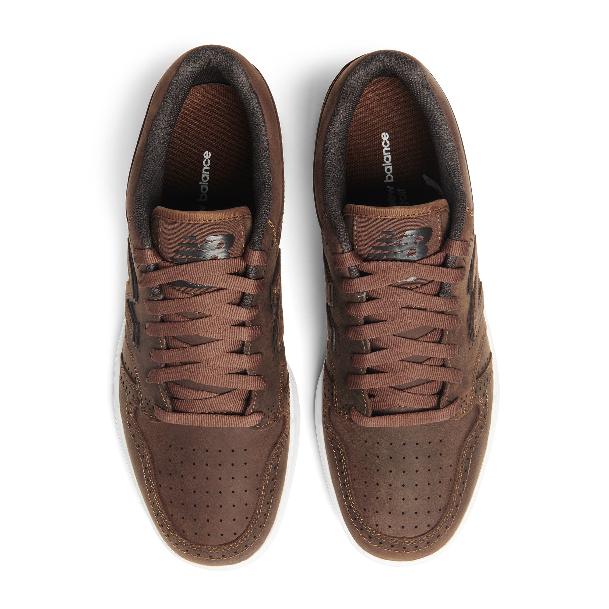 New Balance 480 SL Golf Shoes - Brown Leather - MG480BR - Function18 ...