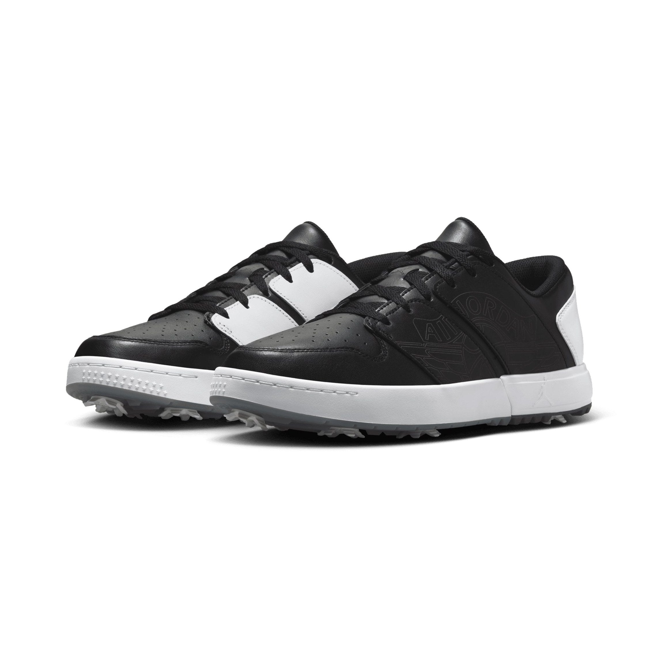 Nike Golf Air Jordan NU Retro 1 G Shoes - Black/White/Grey 003 - FZ4153 ...