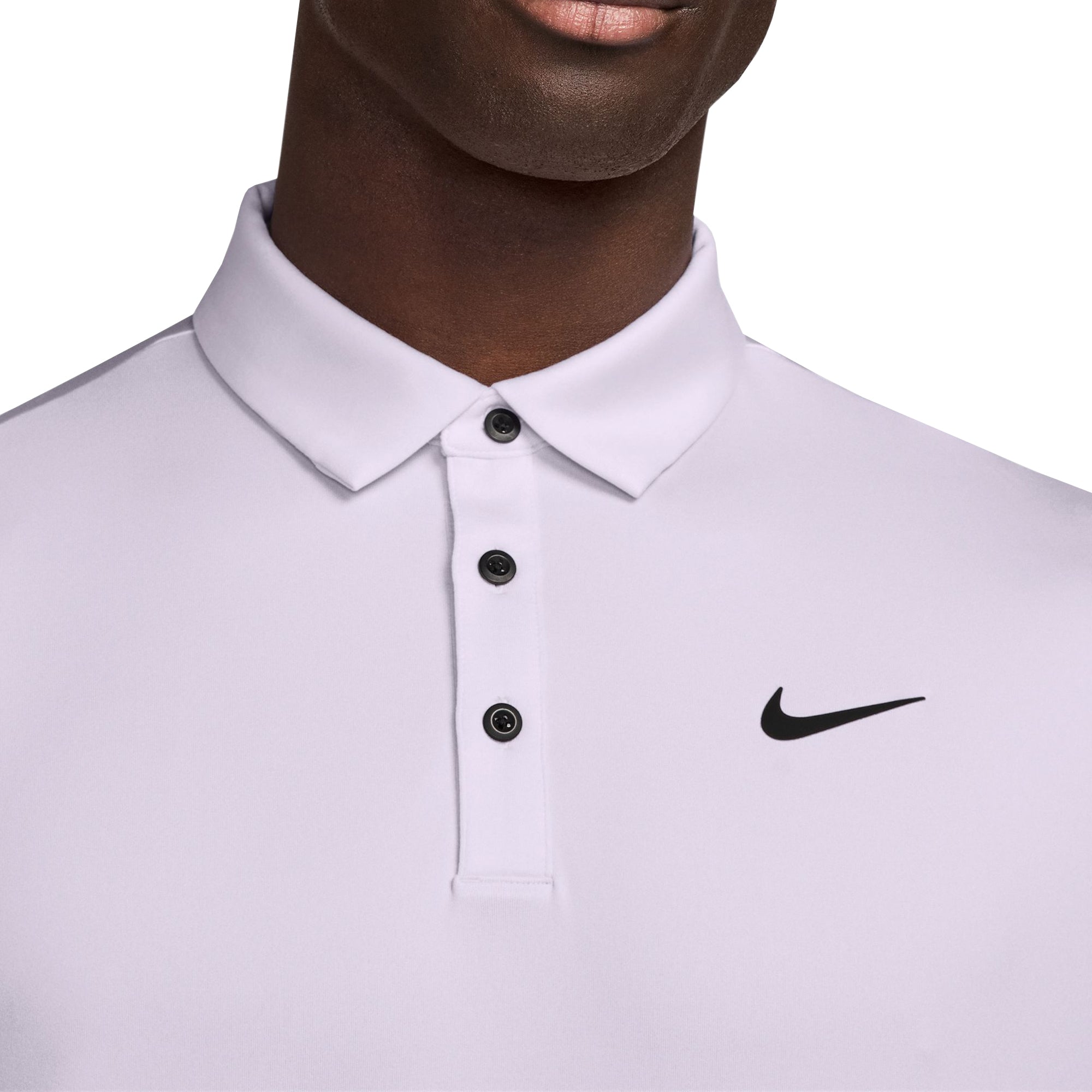 Nike Golf Dri-Fit Tour Solid Shirt - Barely Grape 516 - FZ7481 - Function18