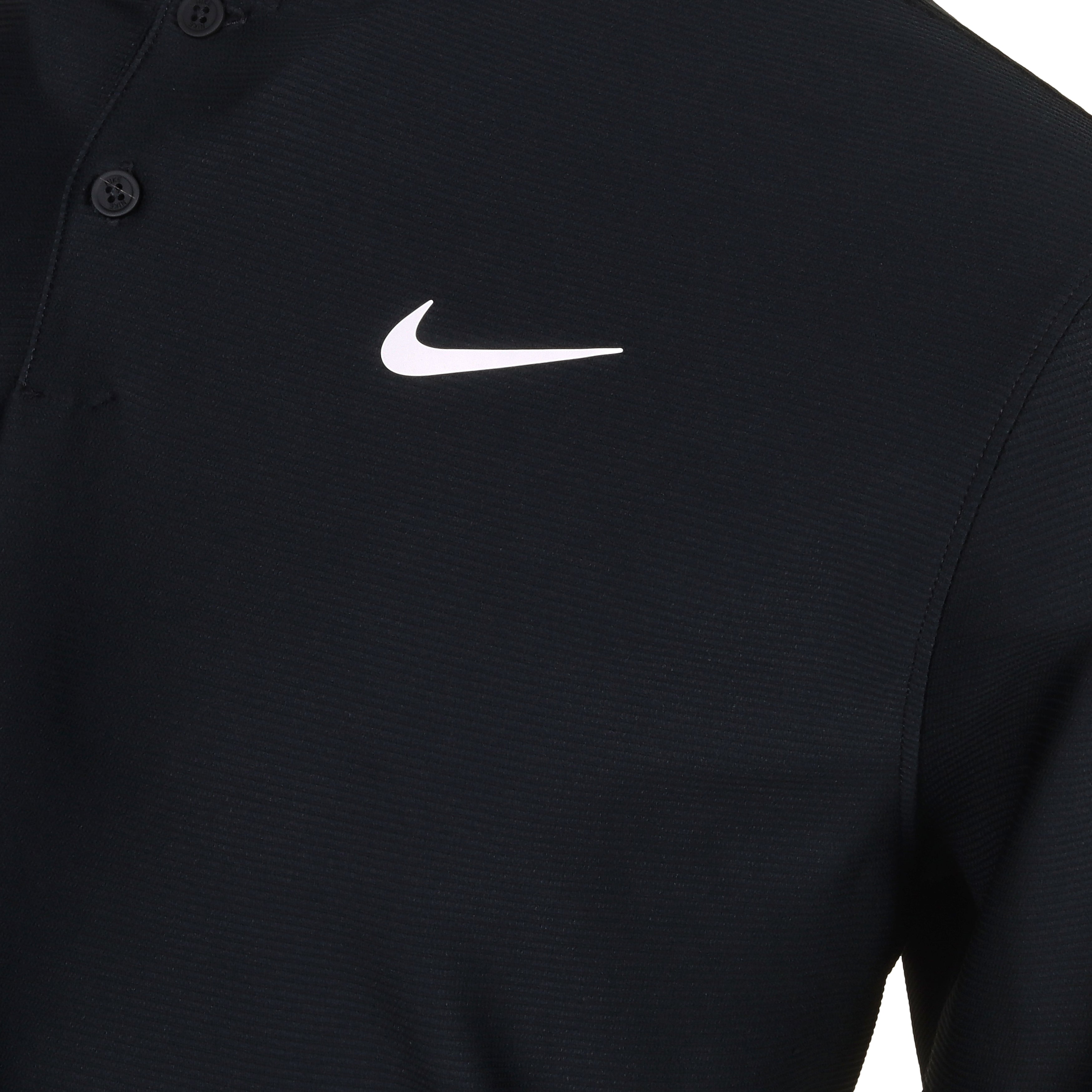 Nike Golf Dri-Fit Tour Texture Shirt FJ7035 Black 010 | Function18 ...