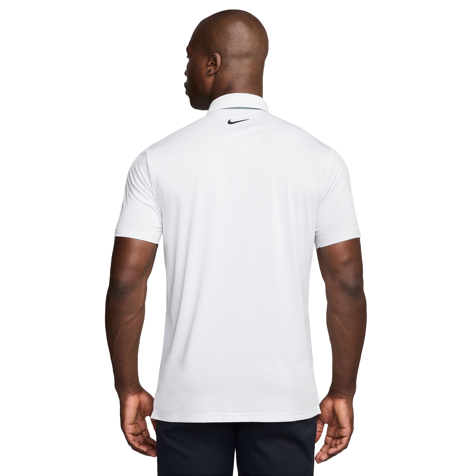Nike Golf Dri-Fit Tour Texture Shirt - White 100 - FZ7530 - Function18