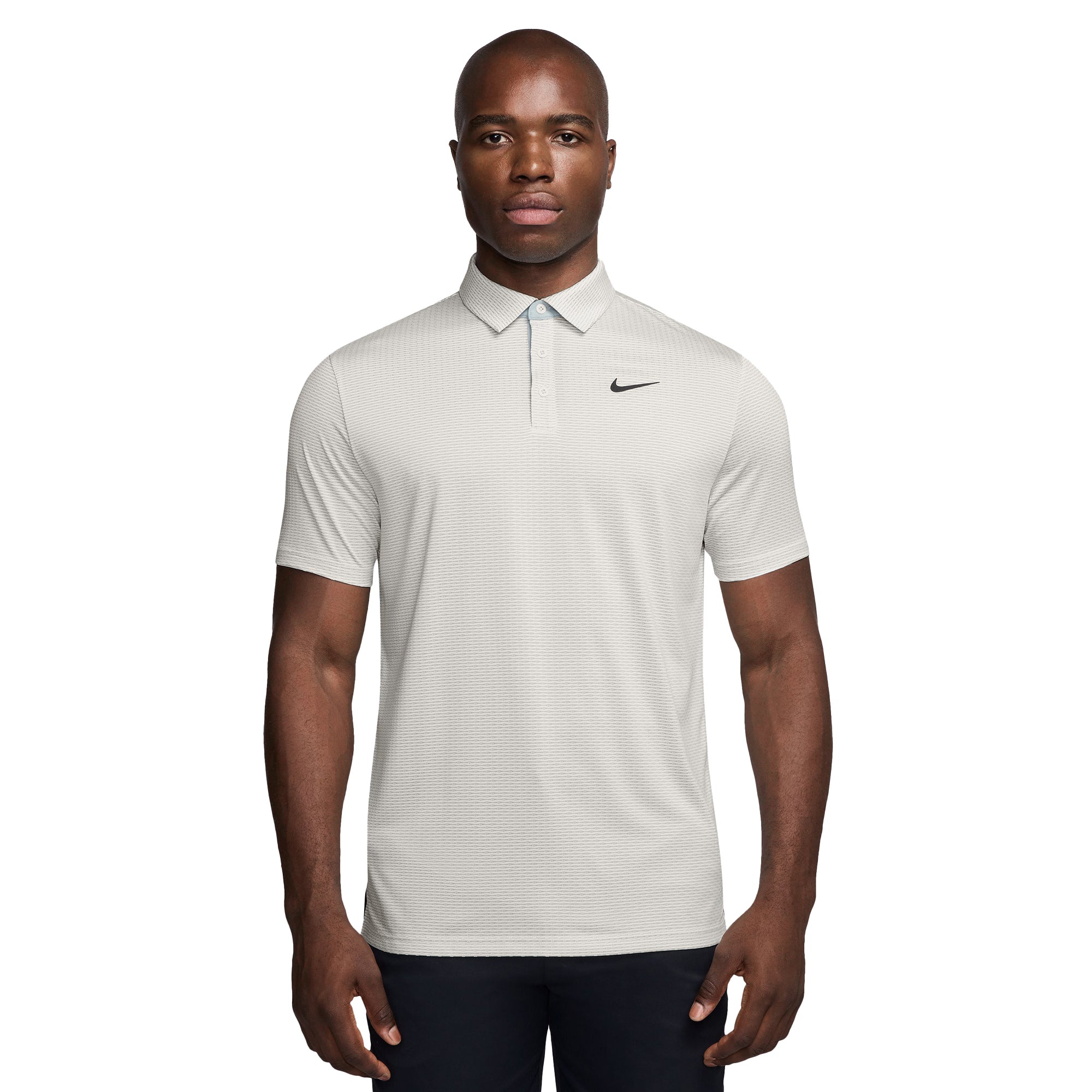 Nike Golf Dri-Fit Tour Texture Shirt - Pale Ivory 110 - FZ7530 - Function18