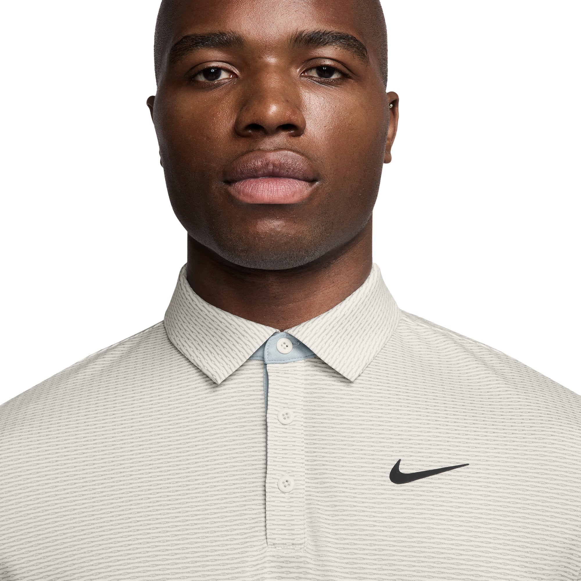 Nike Golf Dri-Fit Tour Texture Shirt - Pale Ivory 110 - FZ7530 - Function18