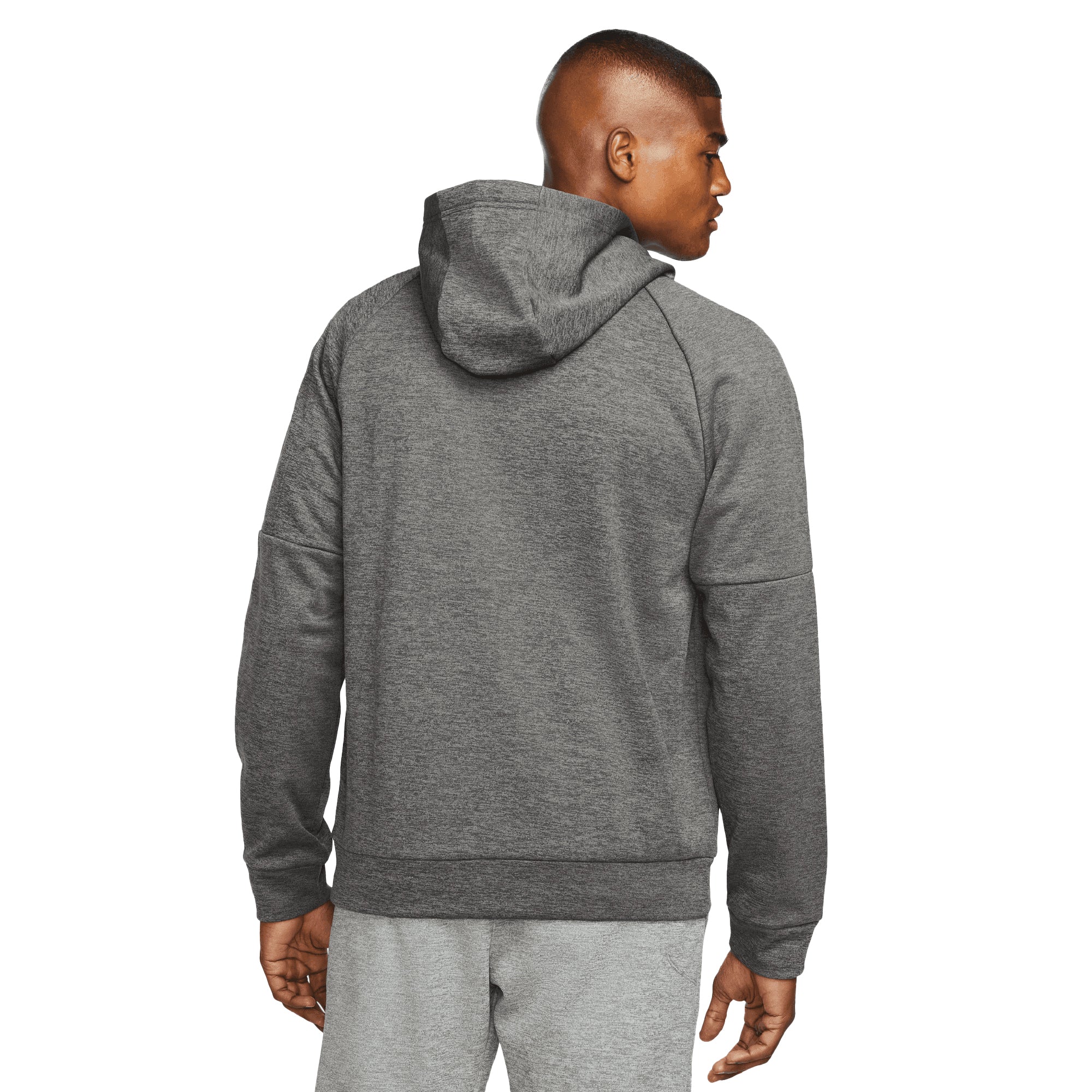 Nike Golf Therma-Fit Fitness Full Zip - Charcoal Heather 071 - DQ4830 ...