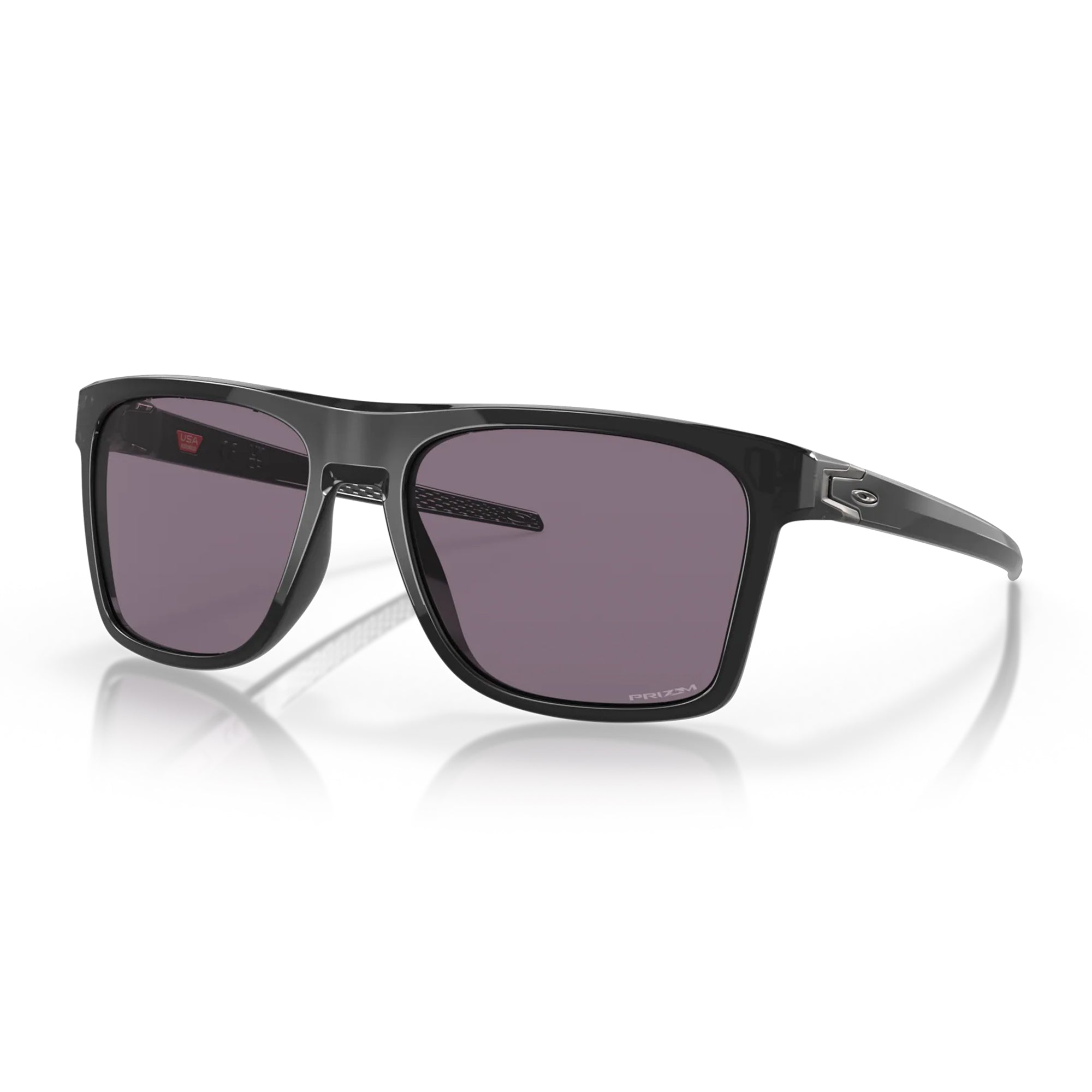Oakley Leffingwell Sunglasses - Black Ink/Prizm Grey - OO9100-01 ...