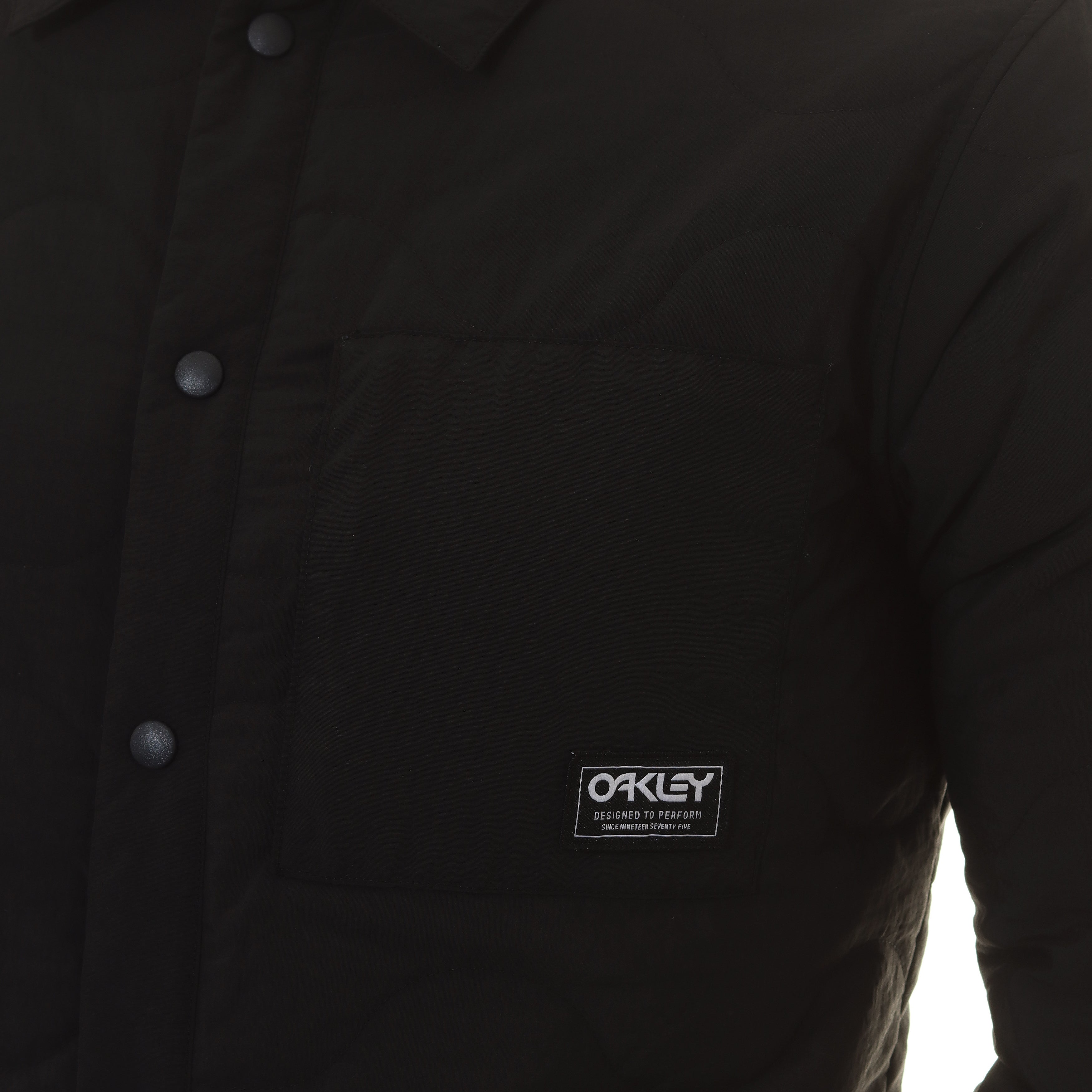 Oakley Quilted Sherpa Jacket - Blackout 02E - 404870-02E - Function18 ...
