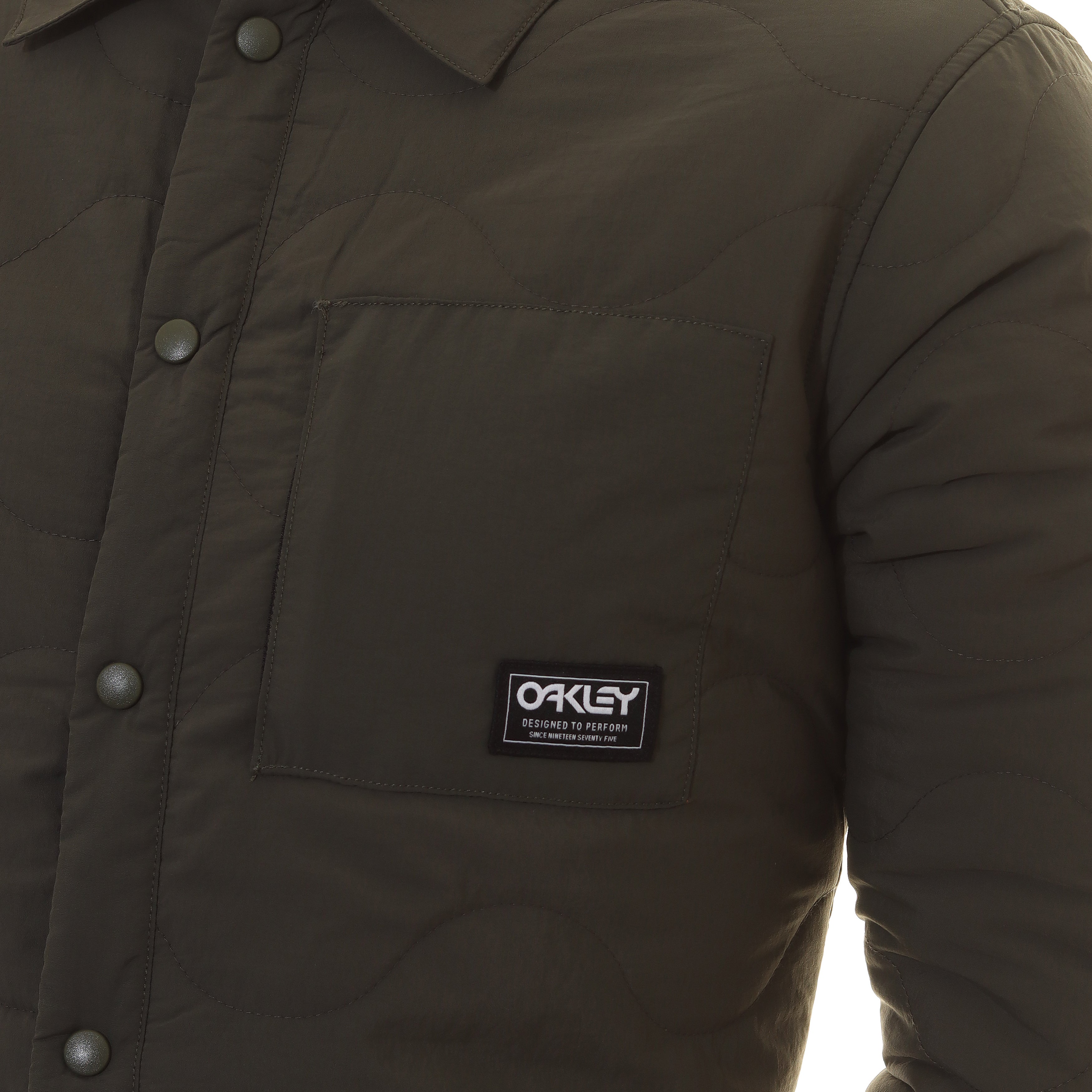 Oakley Quilted Sherpa Jacket - New Dark Brush 86L - 404870-86L ...