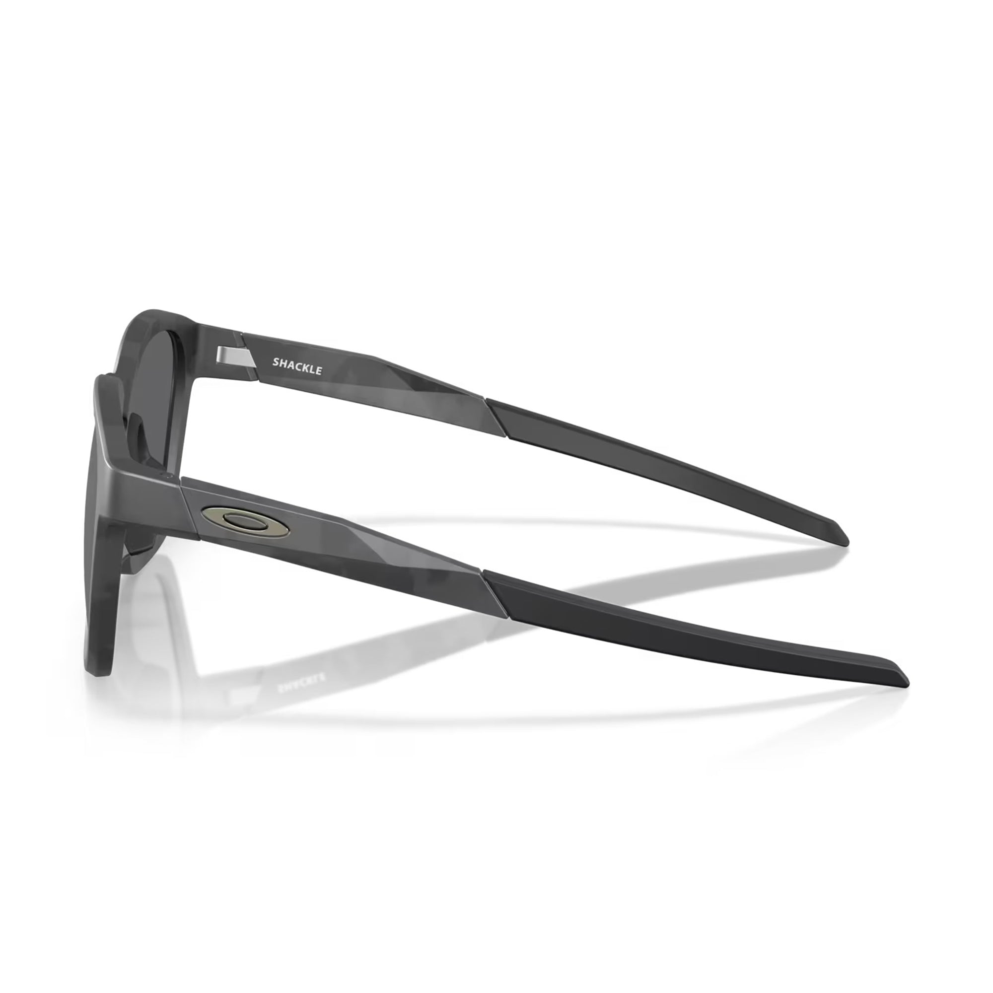 Oakley Shackle Sunglasses - Matte Grey Smoke/Prizm Slate - OO9507-04 ...