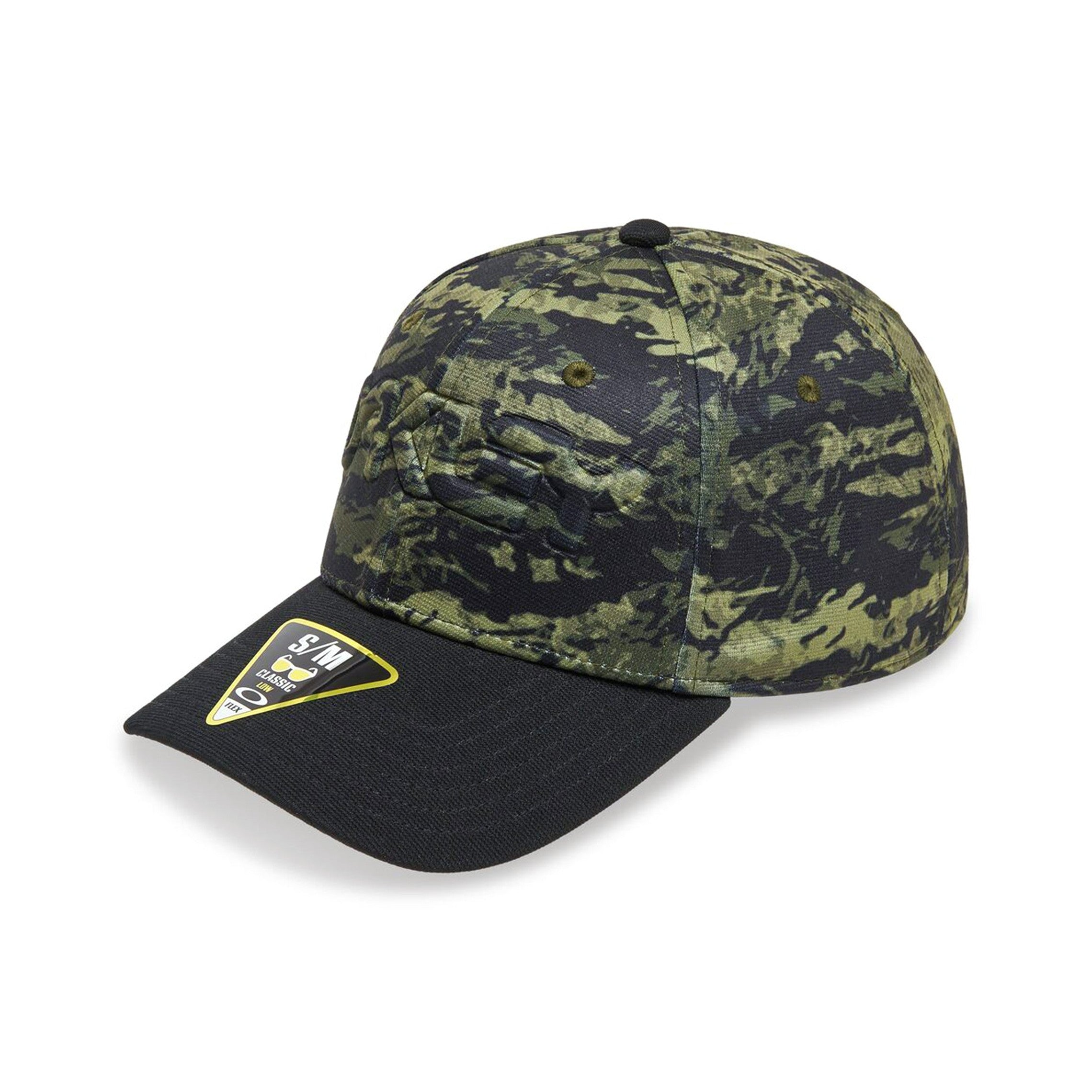 Oakley Stretch Embossed Golf Cap 912208 Tiger Camo Green BFQ | Function18