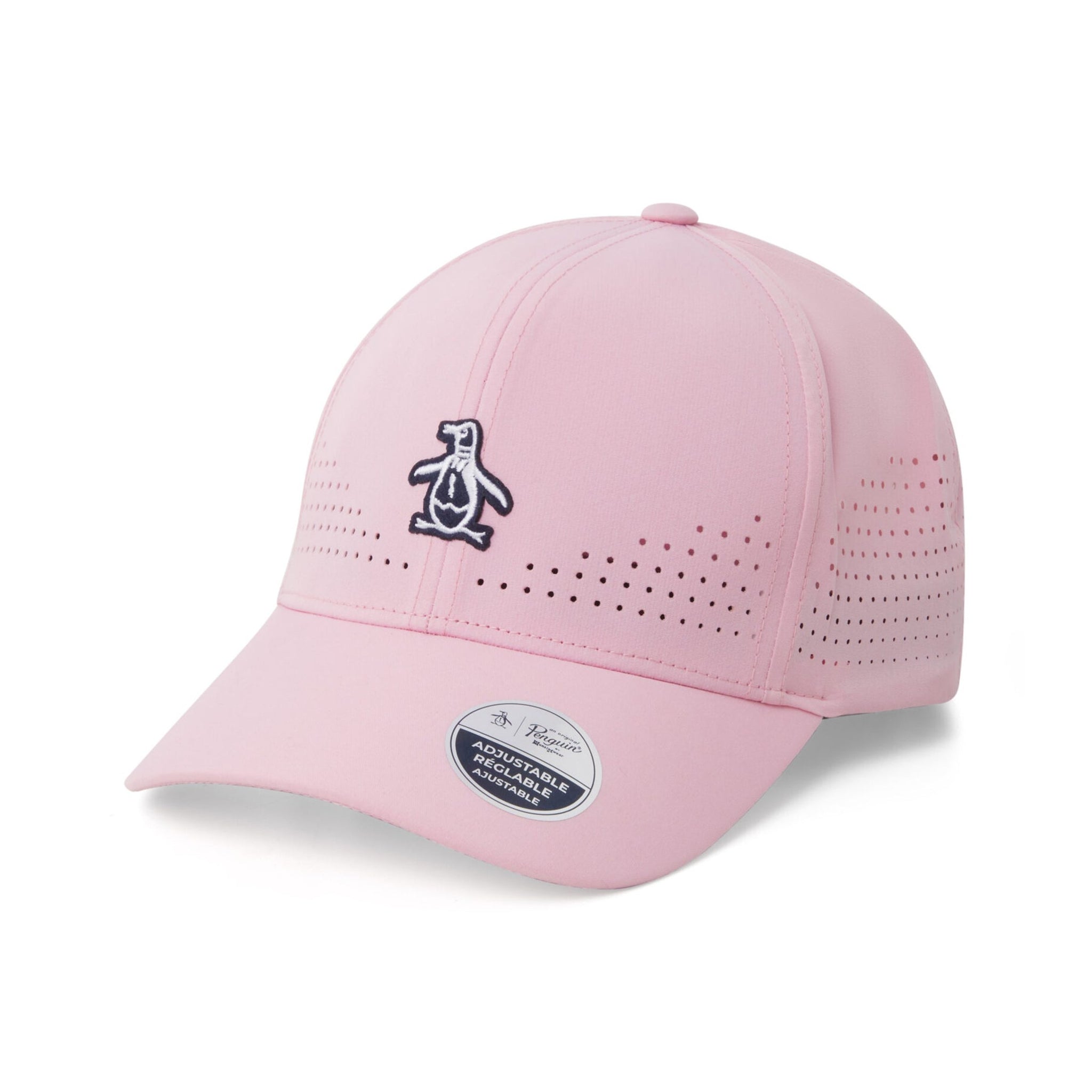 Original Penguin Golf Perforated Cap OGASD074 Gelato Pink 684 | Function18