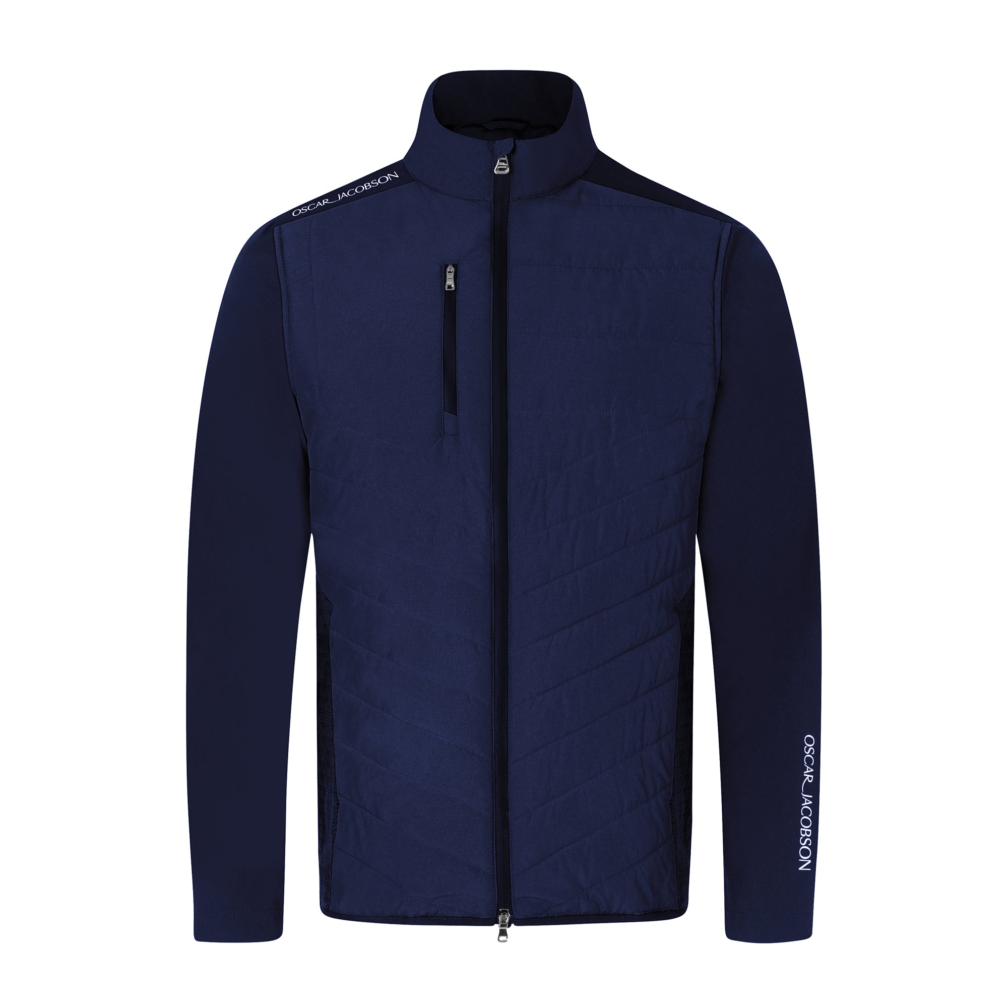 Oscar Jacobson Beaumont Padded Jacket - Navy - OJTOP0308-Nvy ...