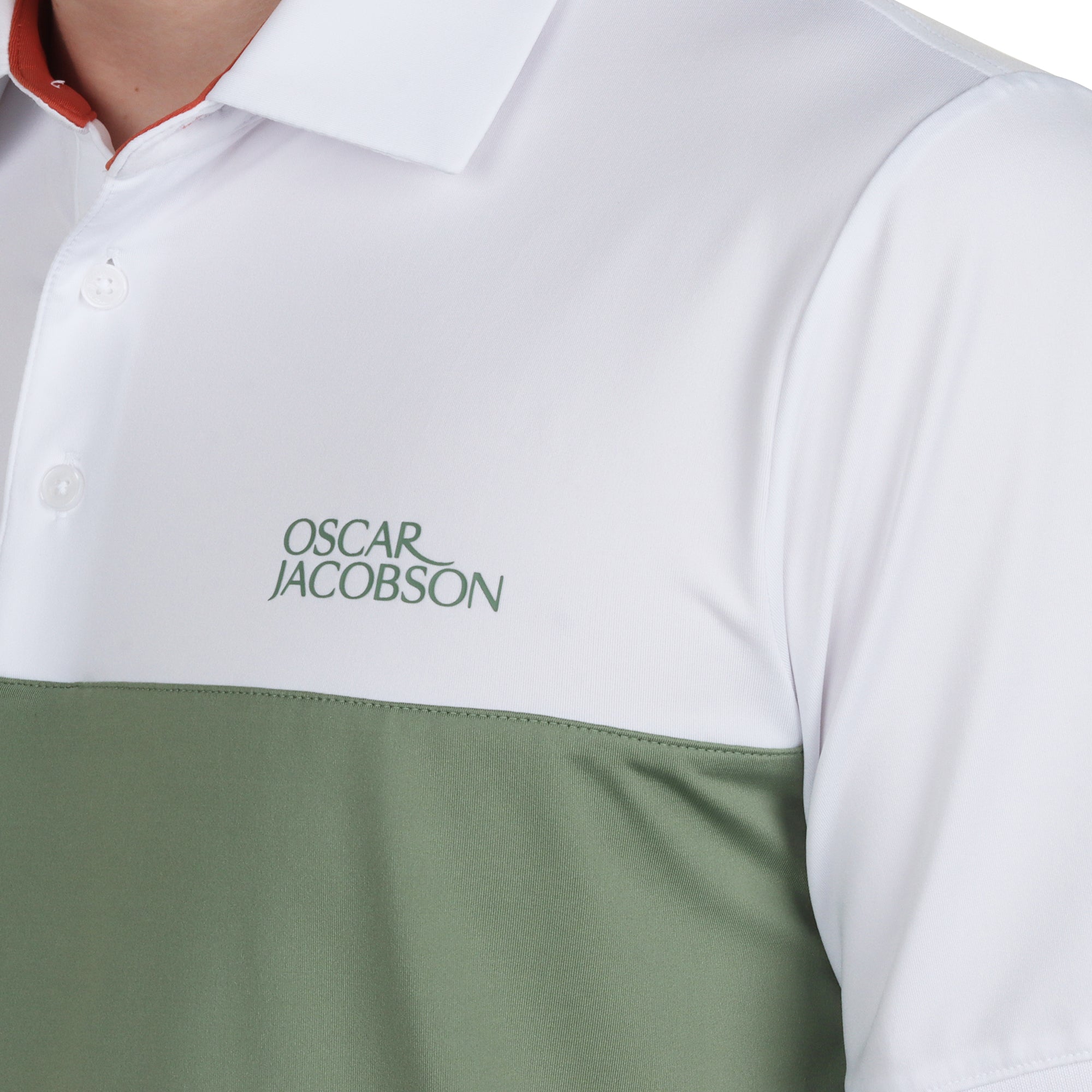 Oscar Jacobson Matley Shirt - Watercress - OJTS0295-Watercress ...