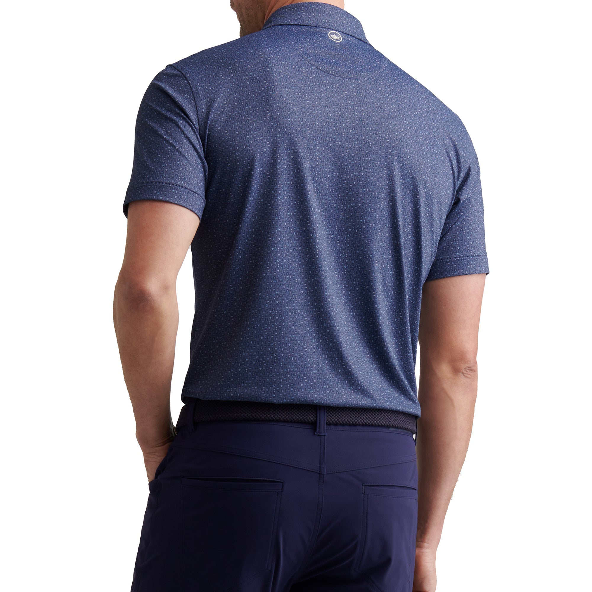 Peter Millar Bittersweet Performance Jersey Shirt - Nebula Blue ...
